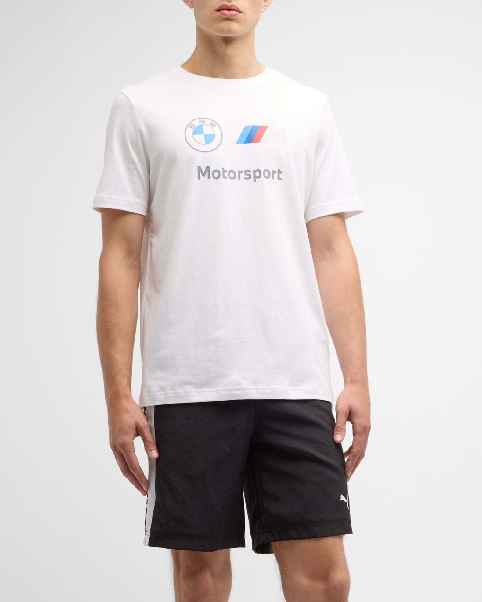 Puma Men's BMW M Motorsport Logo T-Shirt | Neiman Marcus