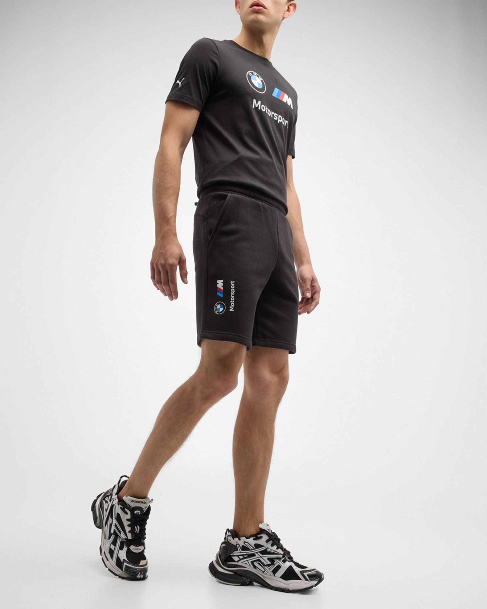 Puma Men's BMW M Motorsport Athletic Shorts | Neiman Marcus
