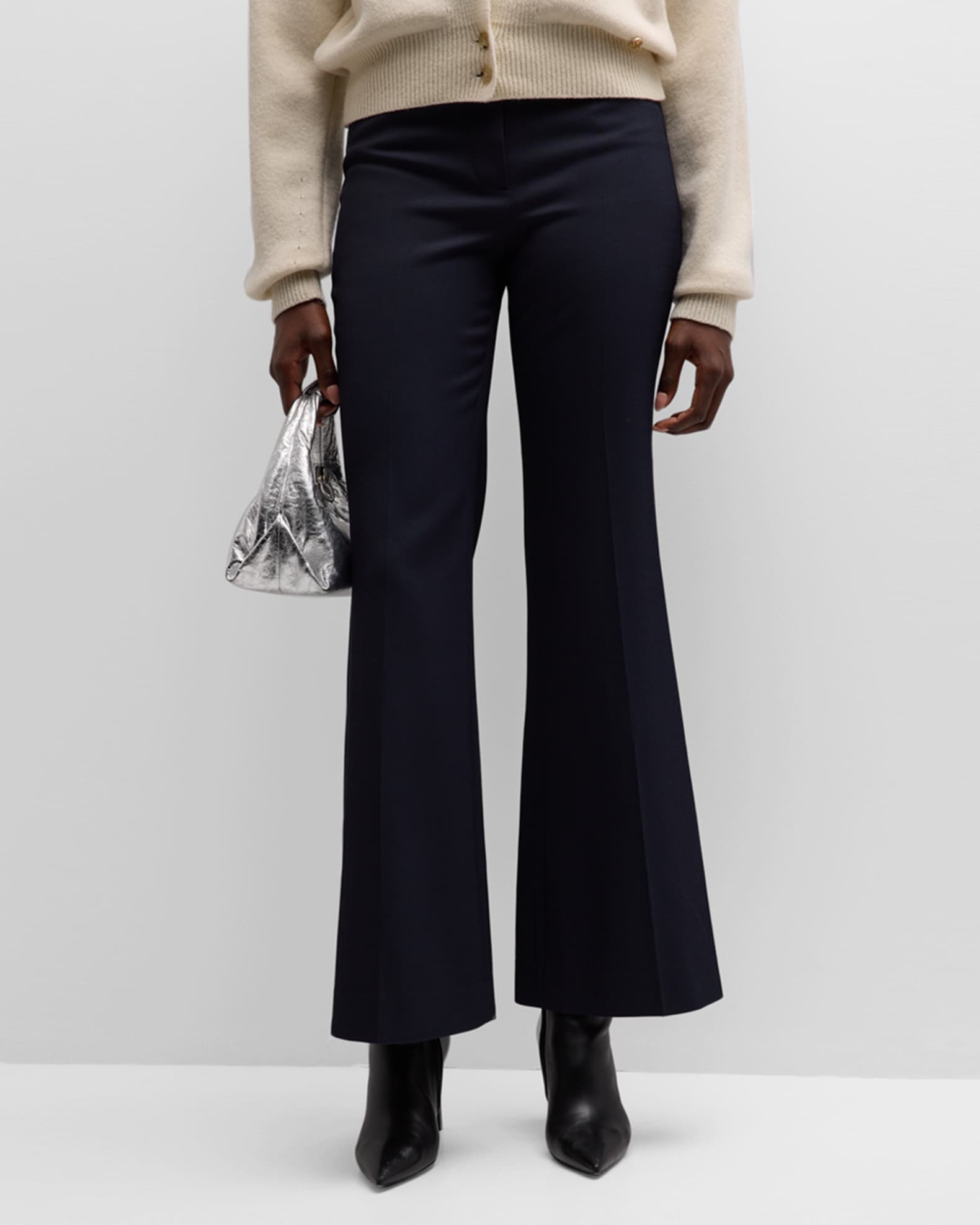 RECTO Wool Flared Pants | Neiman Marcus