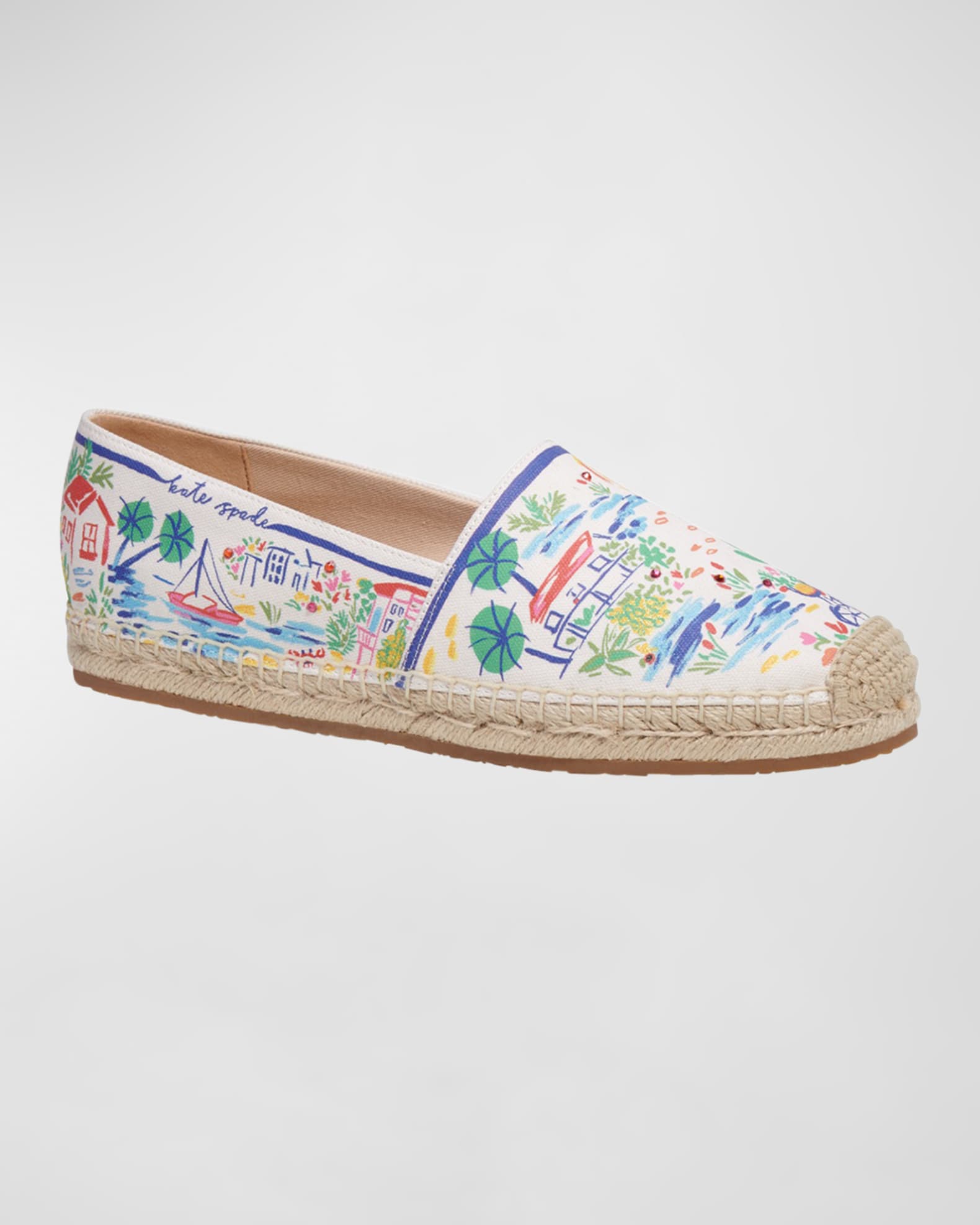 kate spade new york coastal vacation espadrille loafers | Neiman Marcus