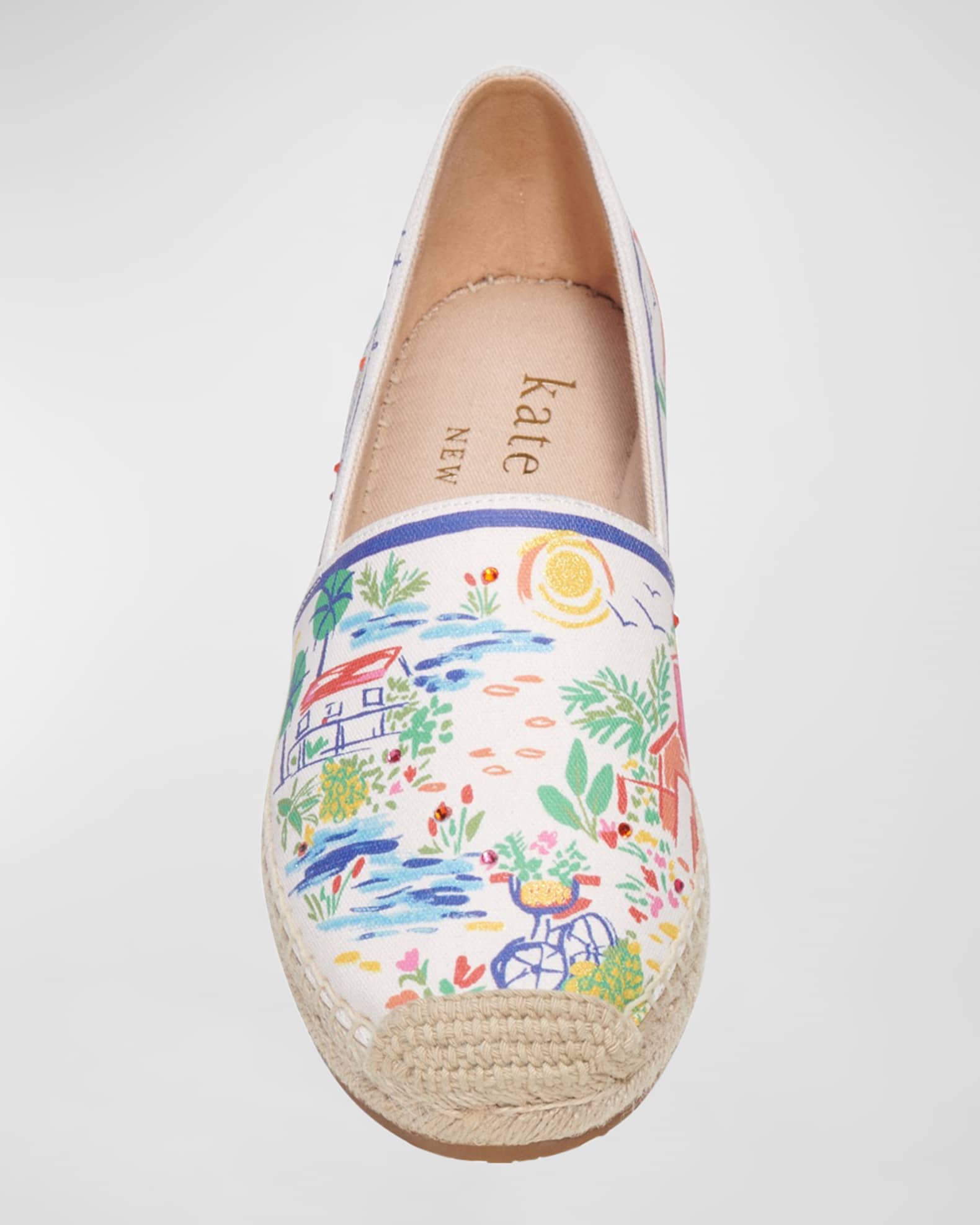 kate spade new york coastal vacation espadrille loafers | Neiman Marcus