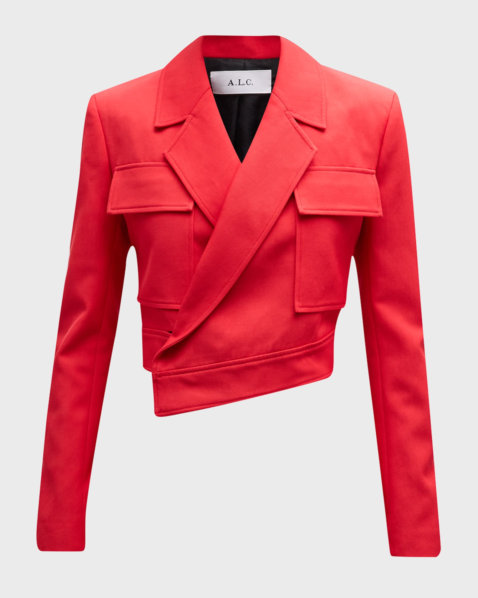 A.L.C. Reeve Asymmetric Utility Jacket | Neiman Marcus