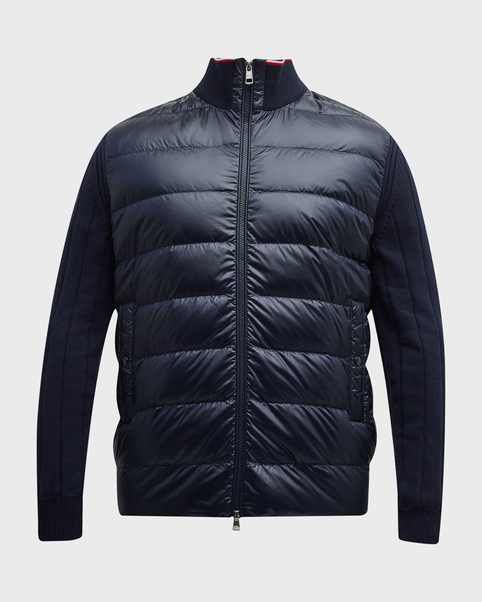 moncler ribbed sleeve padded jacket GDC Kathua