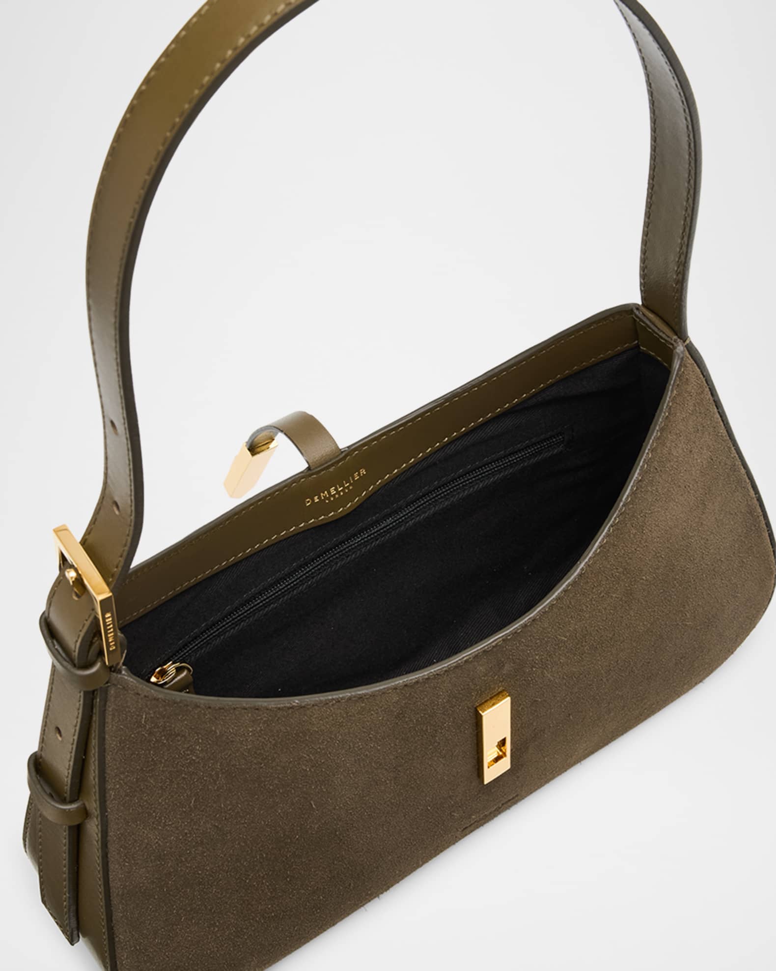 DeMellier Tokyo Leather Shoulder Bag | Neiman Marcus