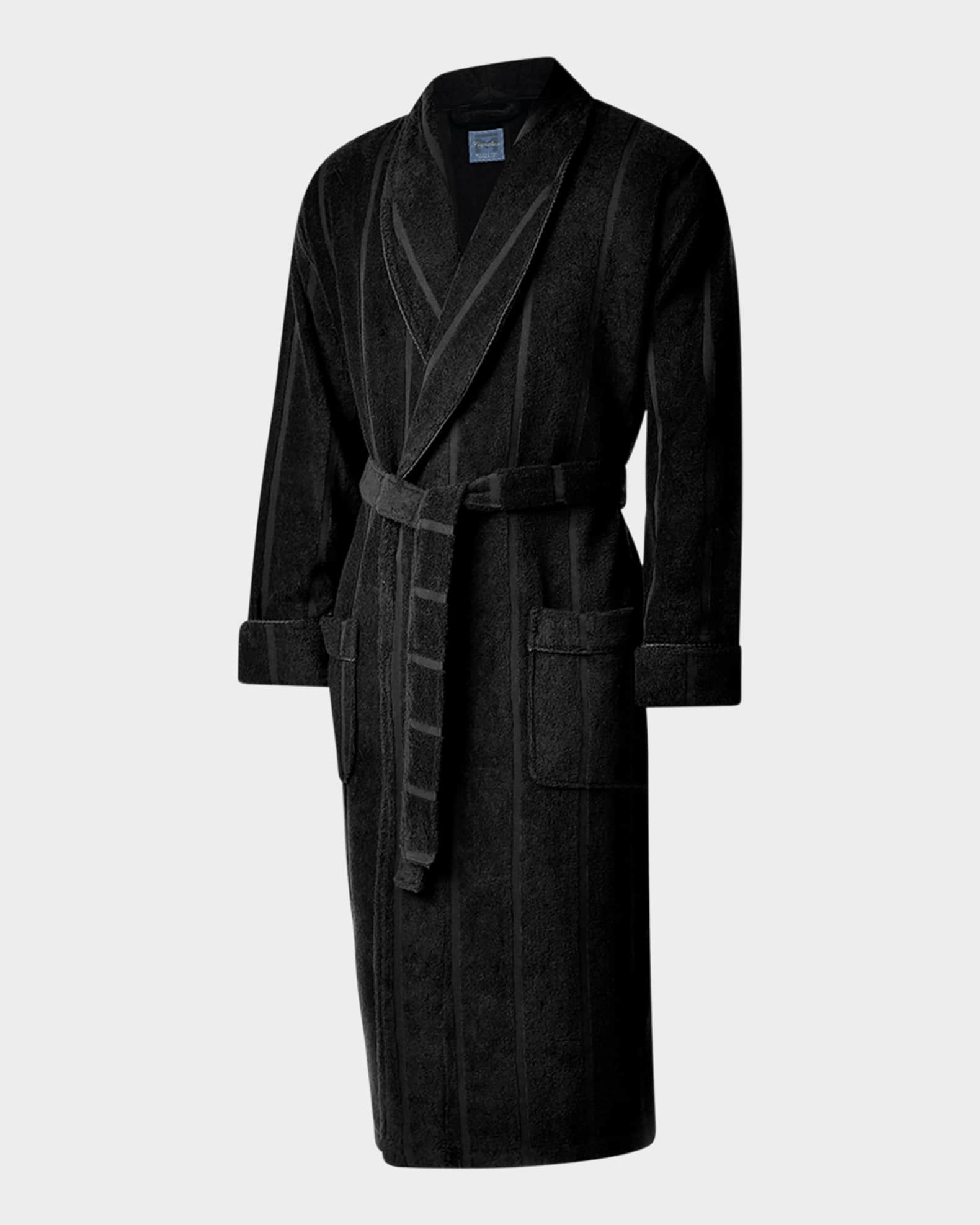Majestic International Men's Ultra Lux Jacquard Shawl Robe | Neiman Marcus