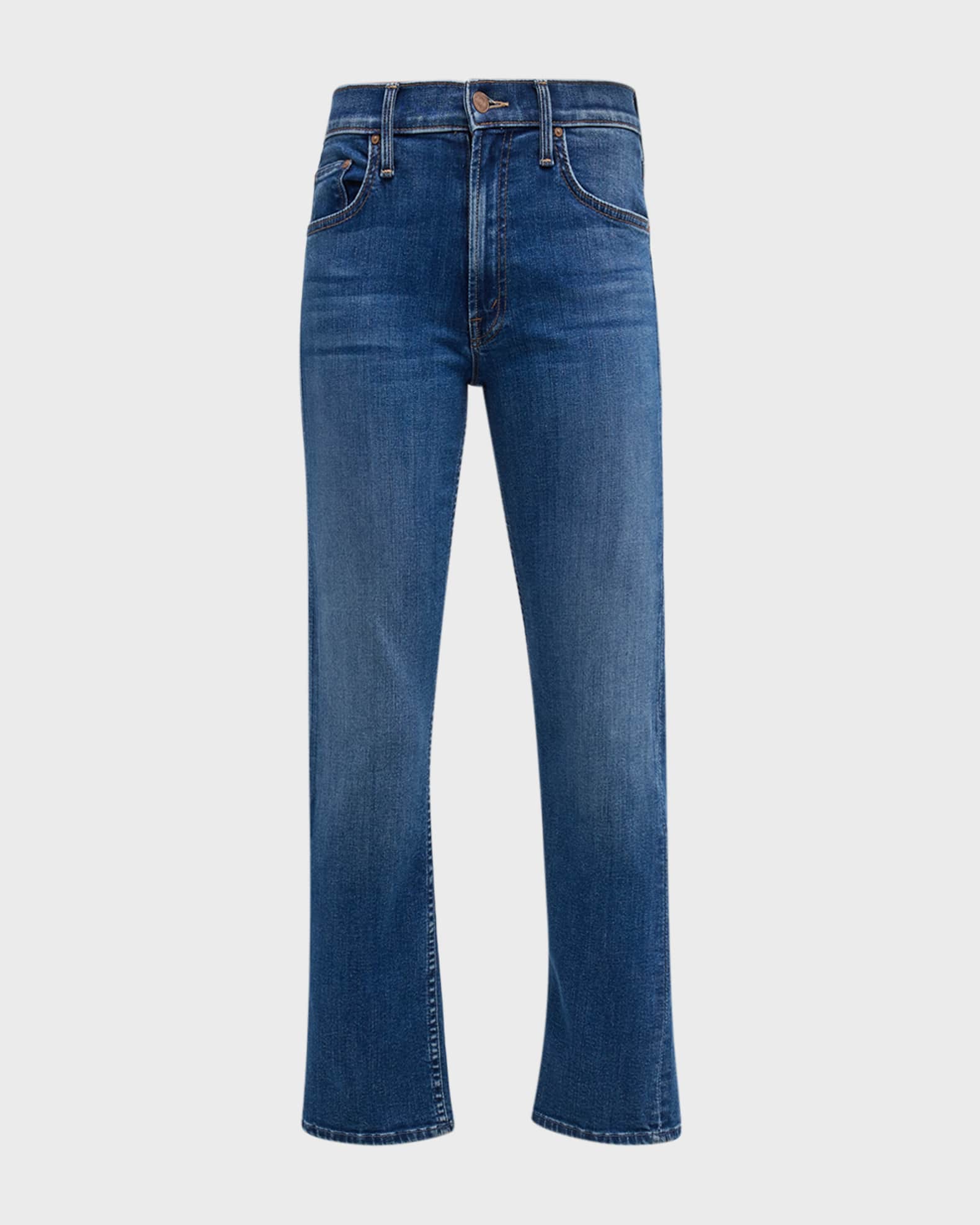 MOTHER The Mid-Rise Rider Ankle Jeans | Neiman Marcus