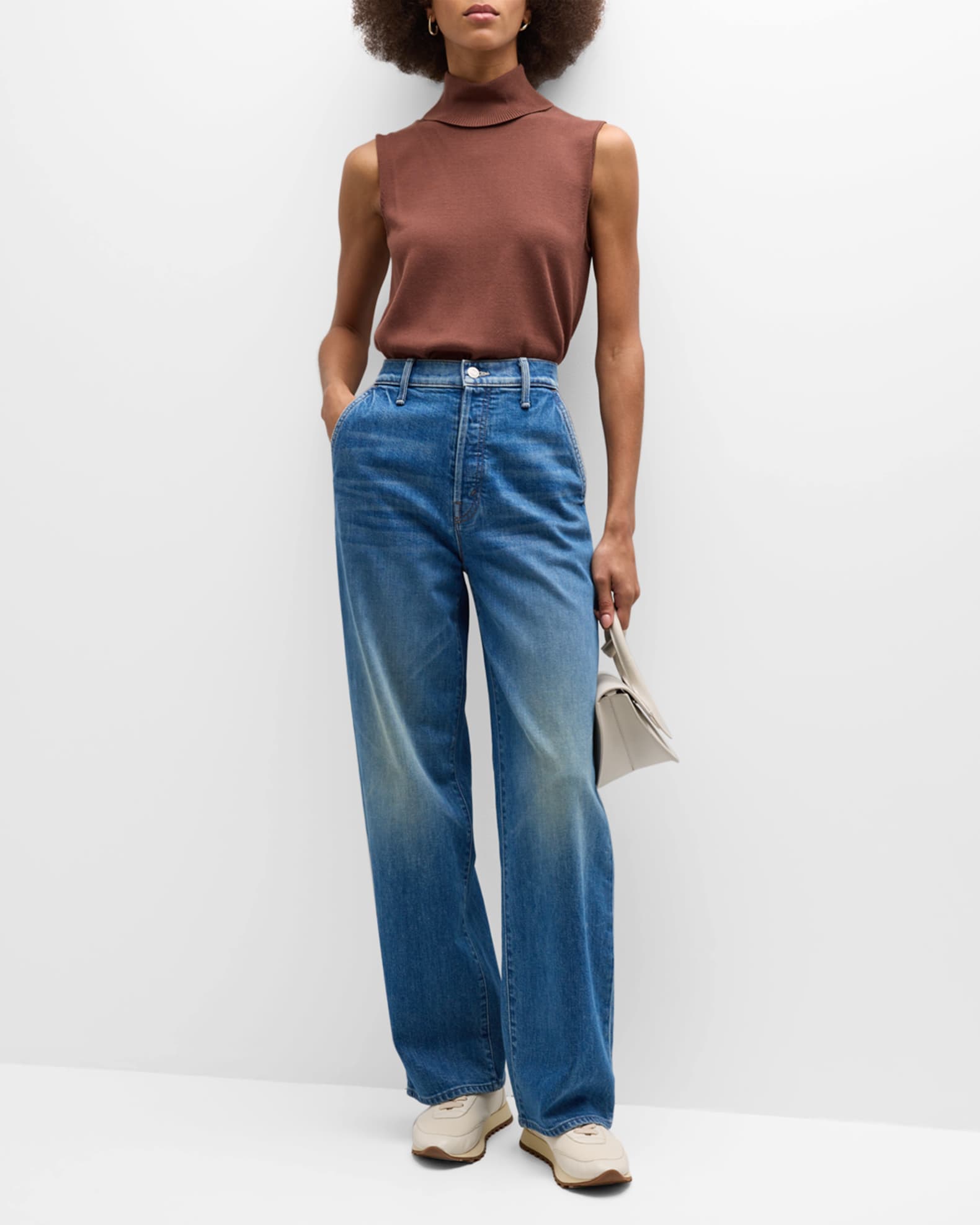 MOTHER The High Waist Spinner Prep Skimp Jeans | Neiman Marcus