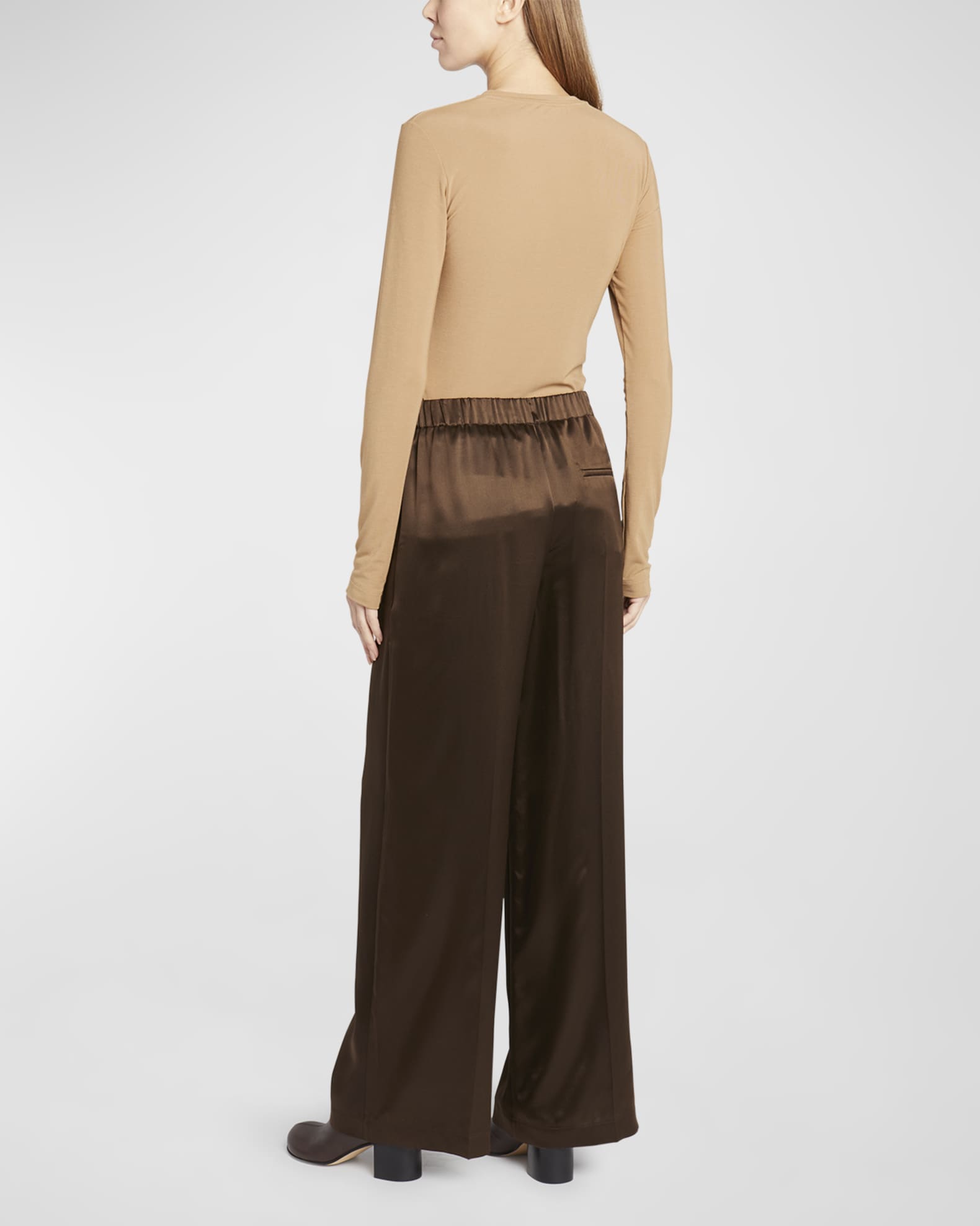 Loewe Silk Pajama Trousers | Neiman Marcus