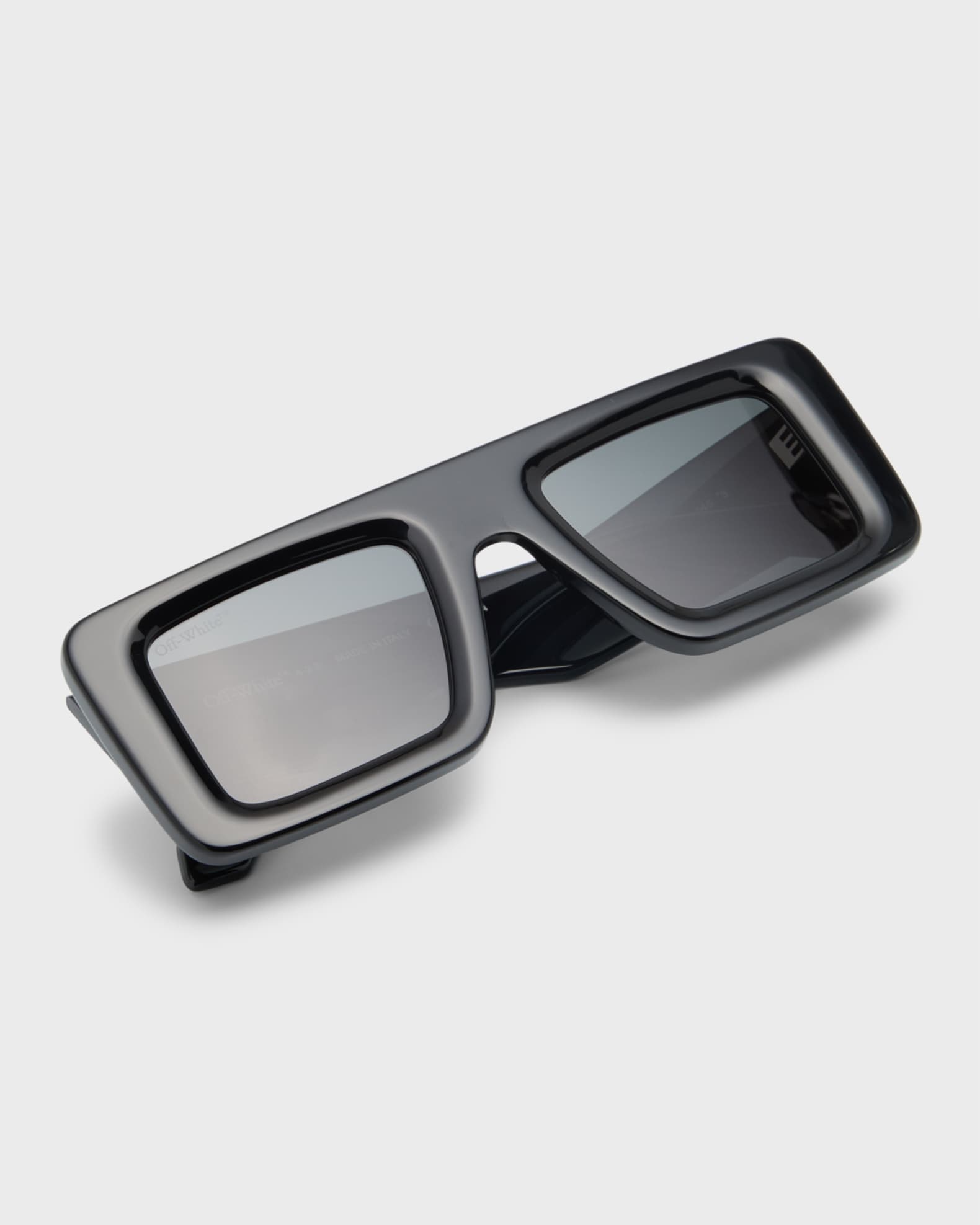 Off-White Men's Seattle Acetate Rectangle Sunglasses | Neiman Marcus