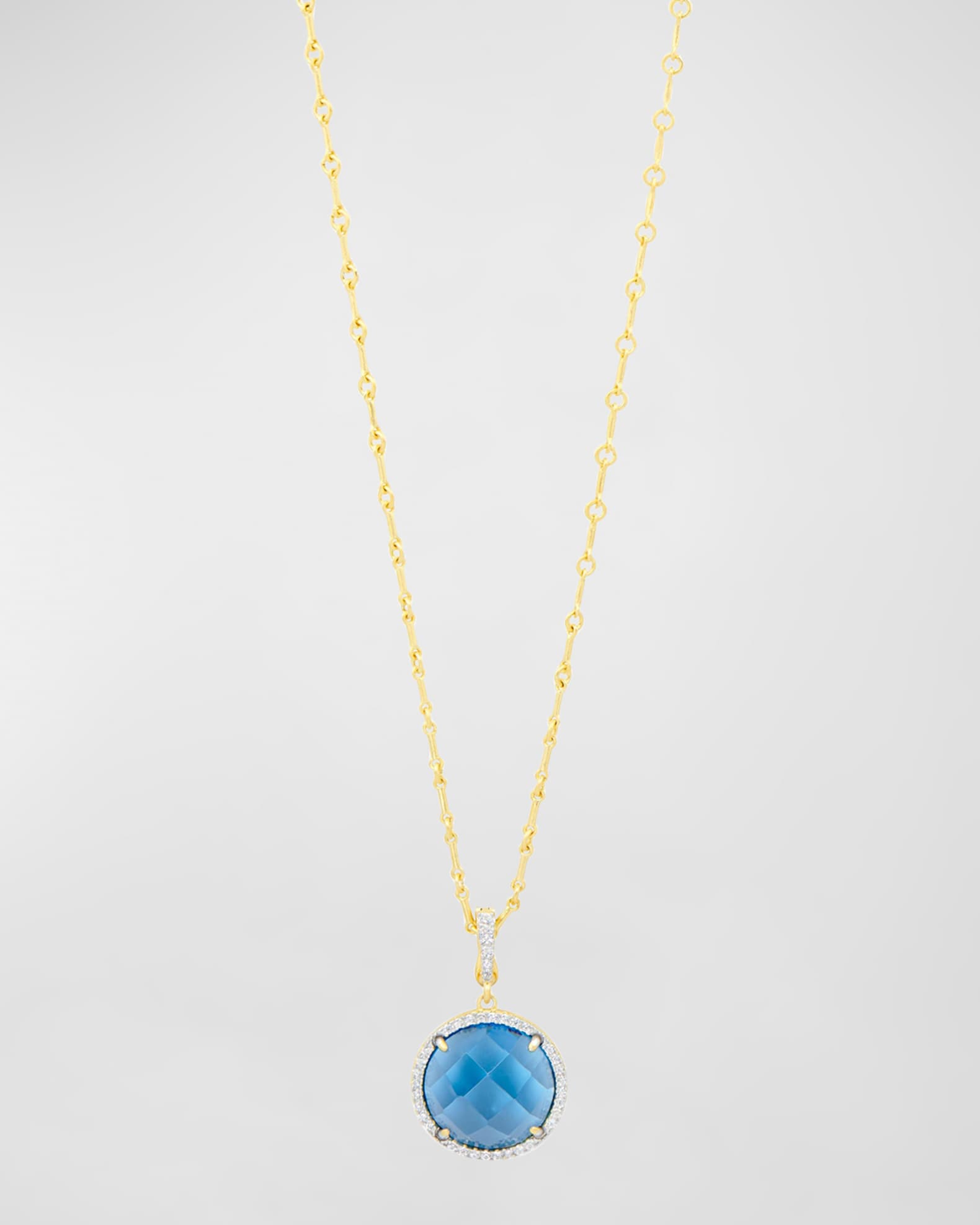 Freida Rothman Illuminated Coast Aquamarine Pendant Necklace | Neiman ...