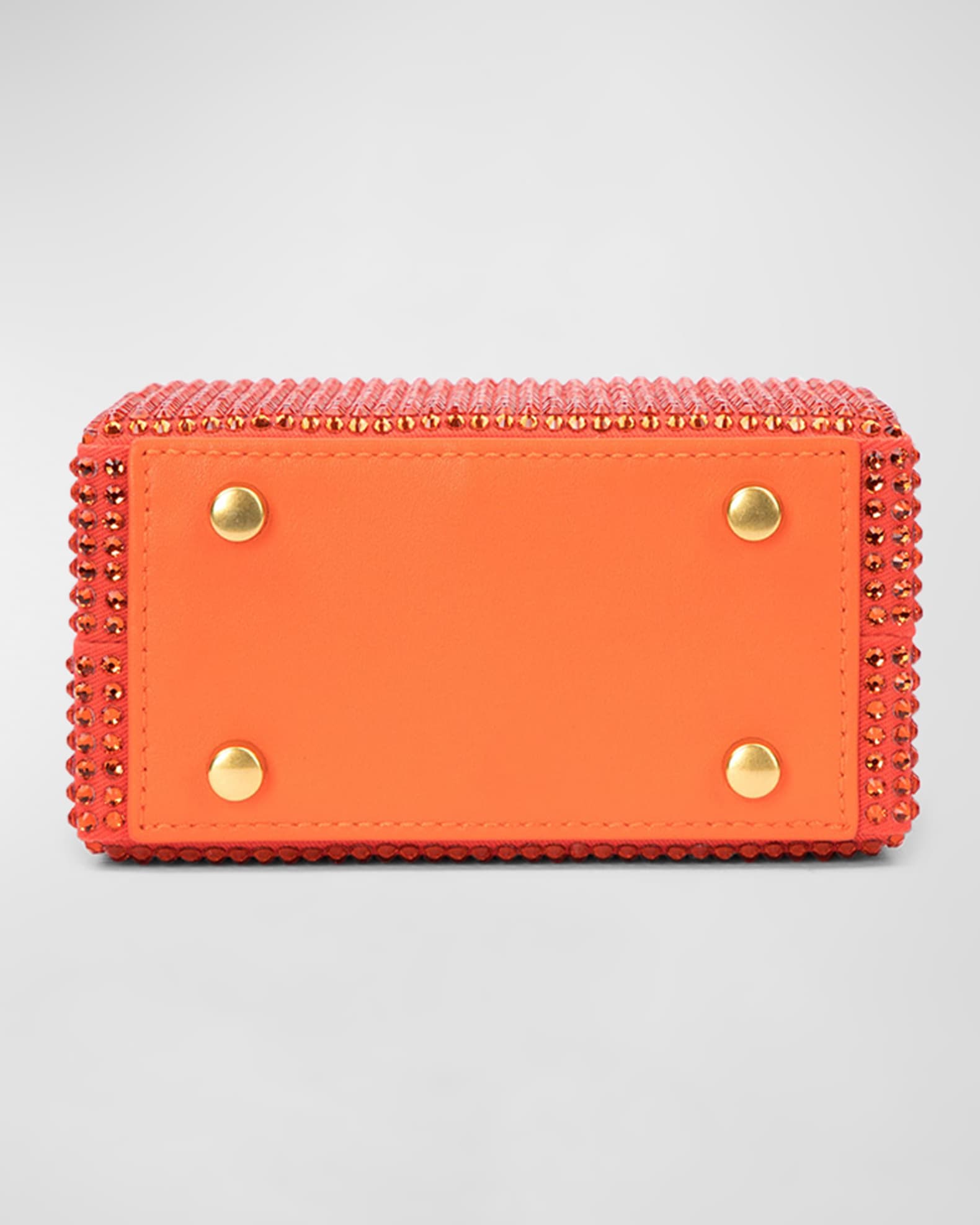 Brandon Blackwood Kendrick Mini Trunk Embellished Top-Handle Bag ...