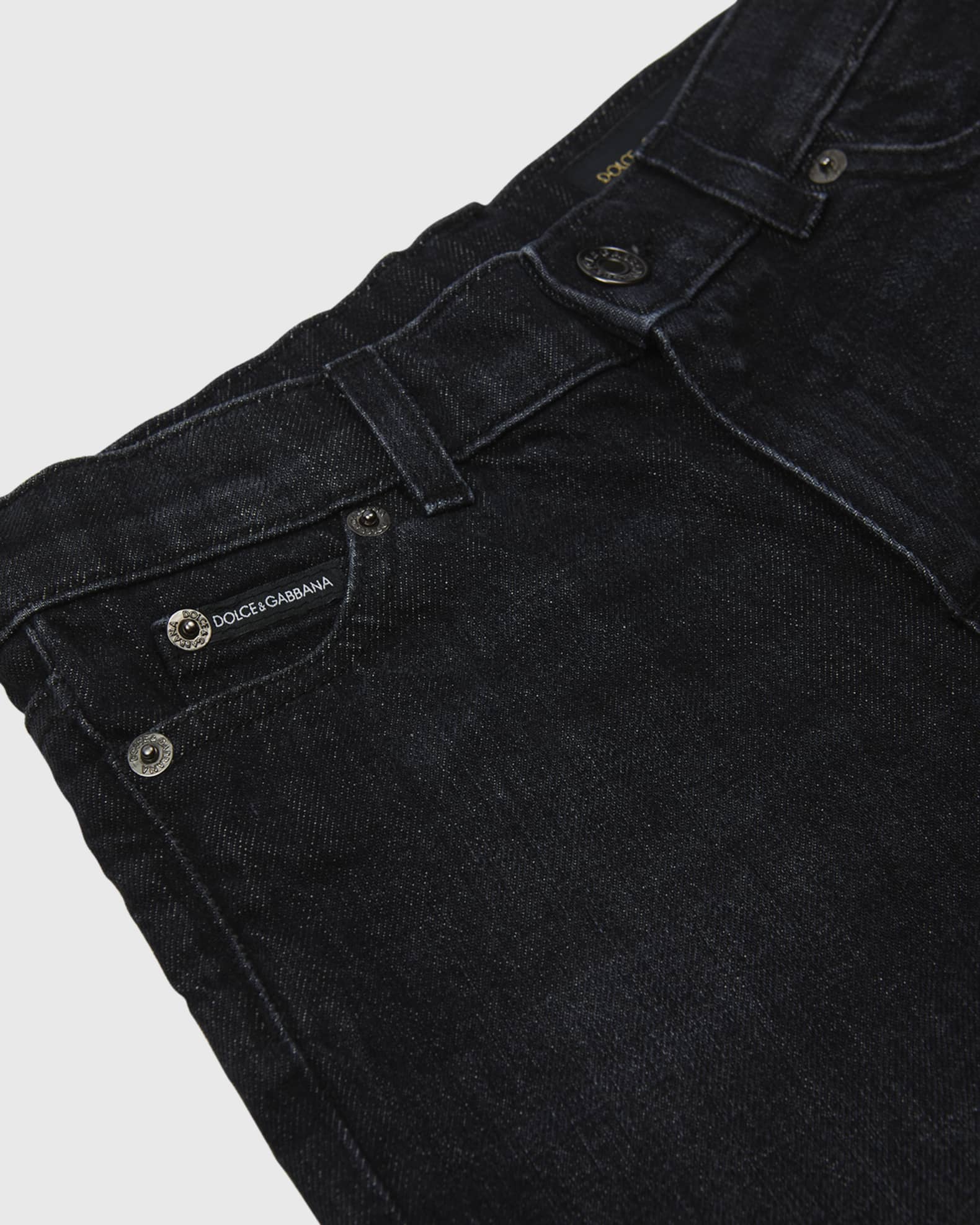 Dolce&Gabbana Boy's DNA 5-Pocket Stretch Denim Jeans, Size 8-12 ...