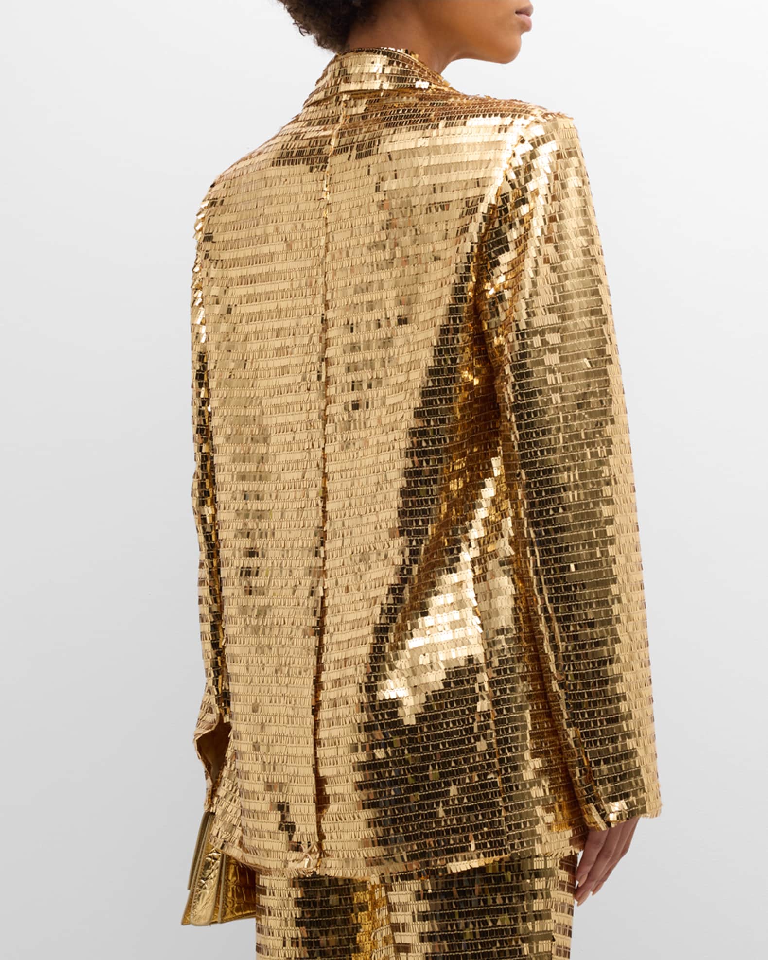 SIMONMILLER Lennox Oversized Sequin Jacket | Neiman Marcus
