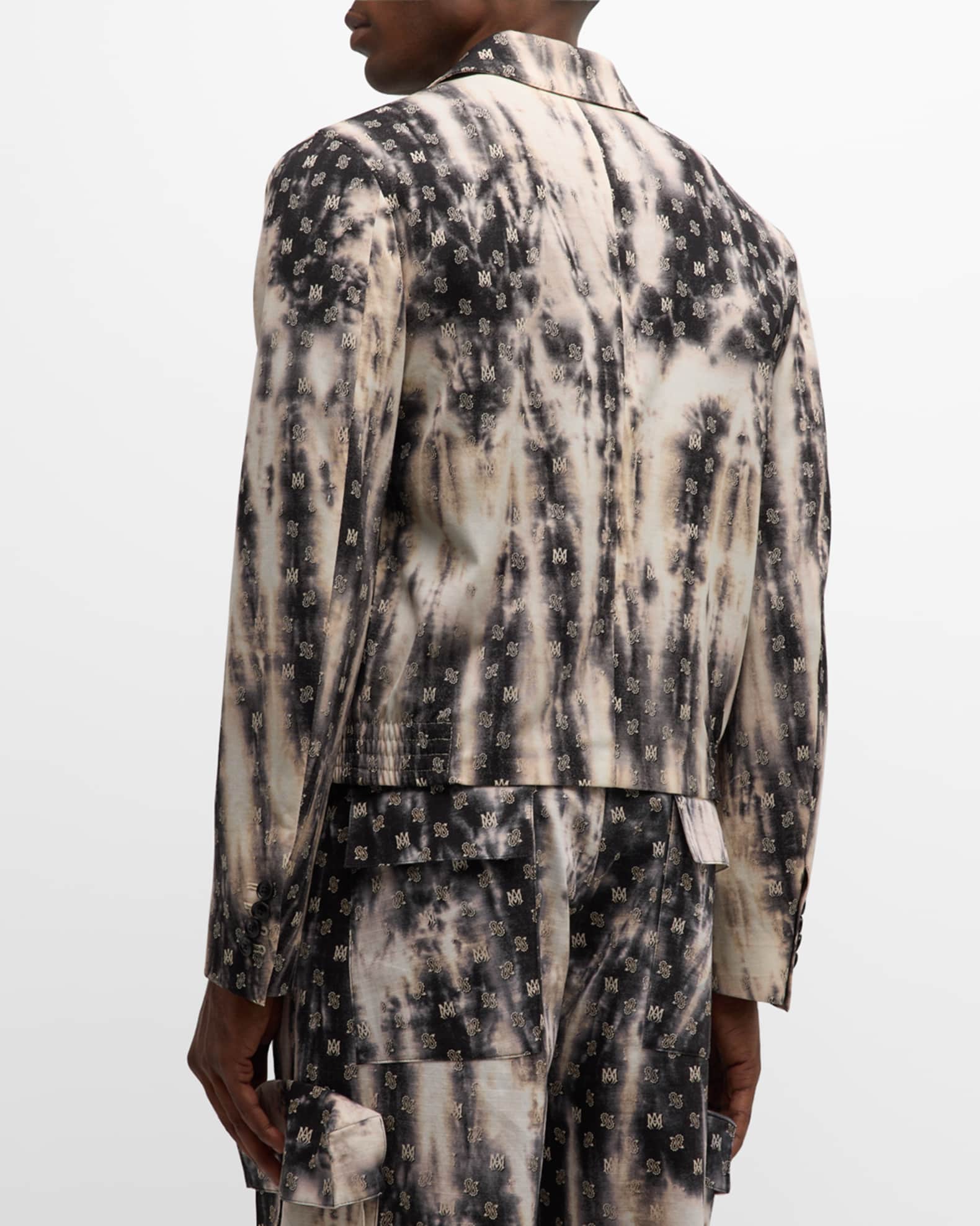 Amiri Men's Bleached MA Paisley Utility Jacket | Neiman Marcus