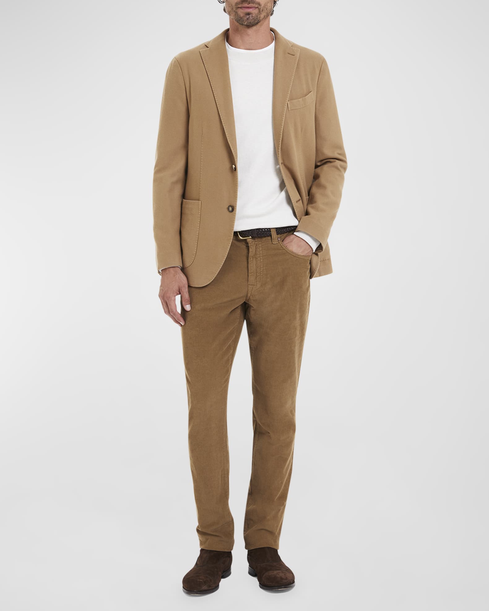 Boglioli Men's Solid Wool Blazer | Neiman Marcus