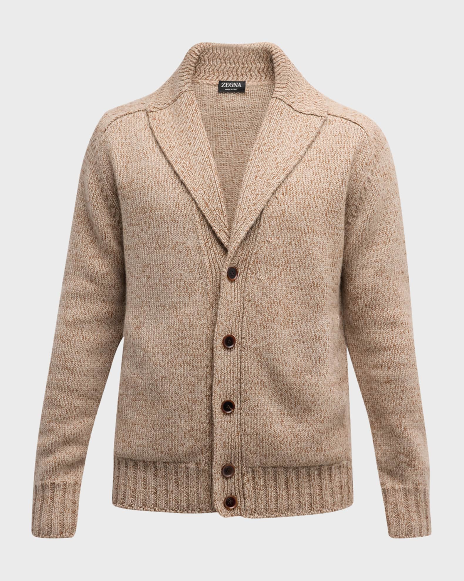 ZEGNA Men's Cashmere Knit Cardigan | Neiman Marcus