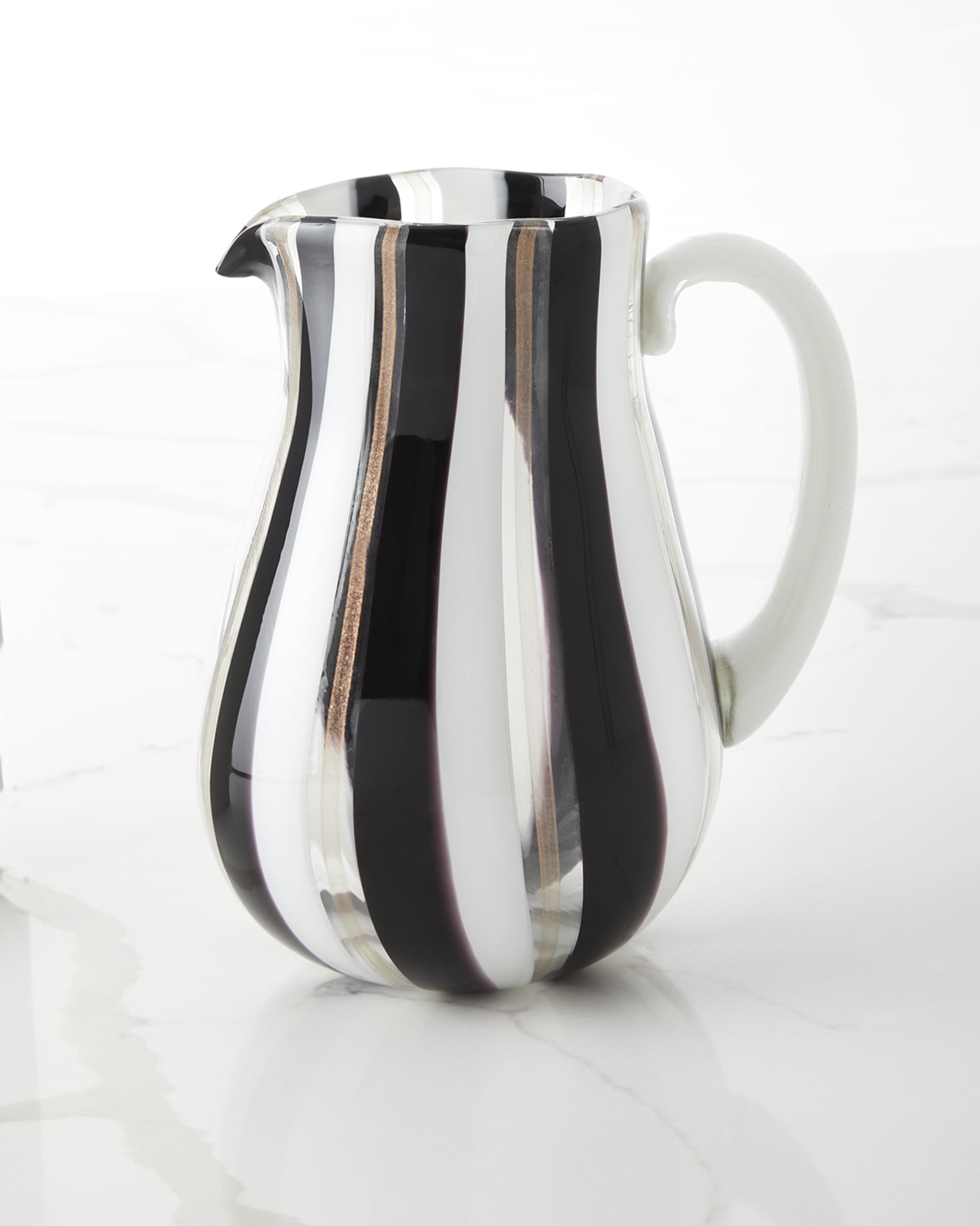 Neiman Marcus Stripe Pitcher | Neiman Marcus