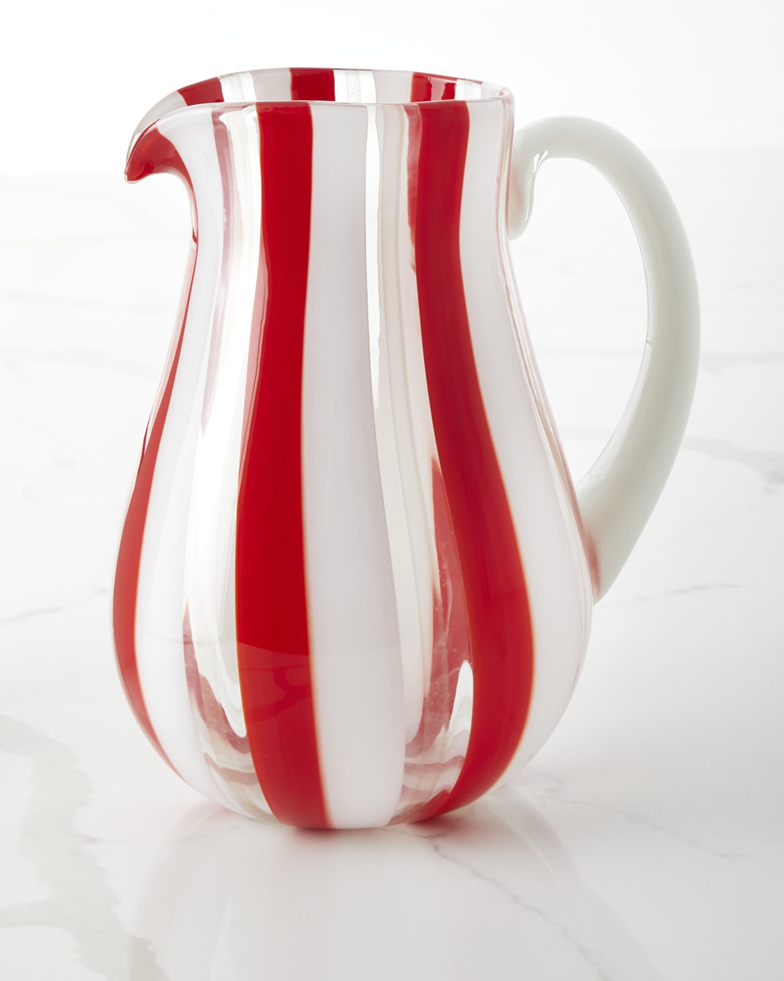 Neiman Marcus Stripe Pitcher | Neiman Marcus