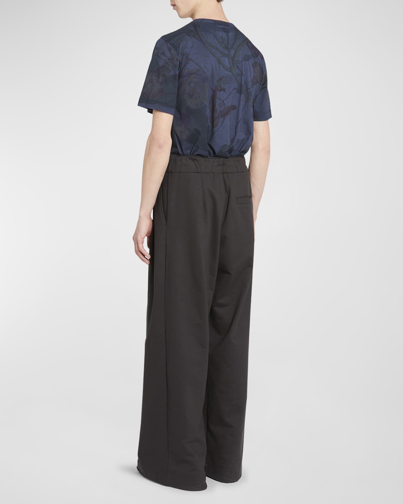 Dries Van Noten Men's Hama Wide-Leg Sweatpants | Neiman Marcus