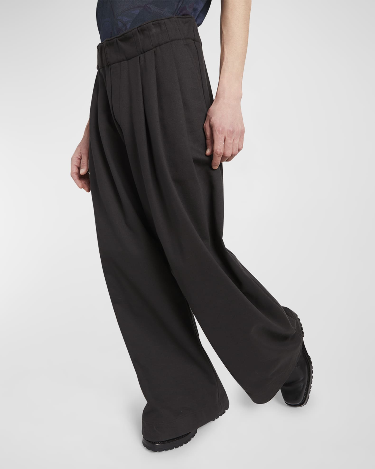 Dries Van Noten Men's Hama Wide-Leg Sweatpants | Neiman Marcus