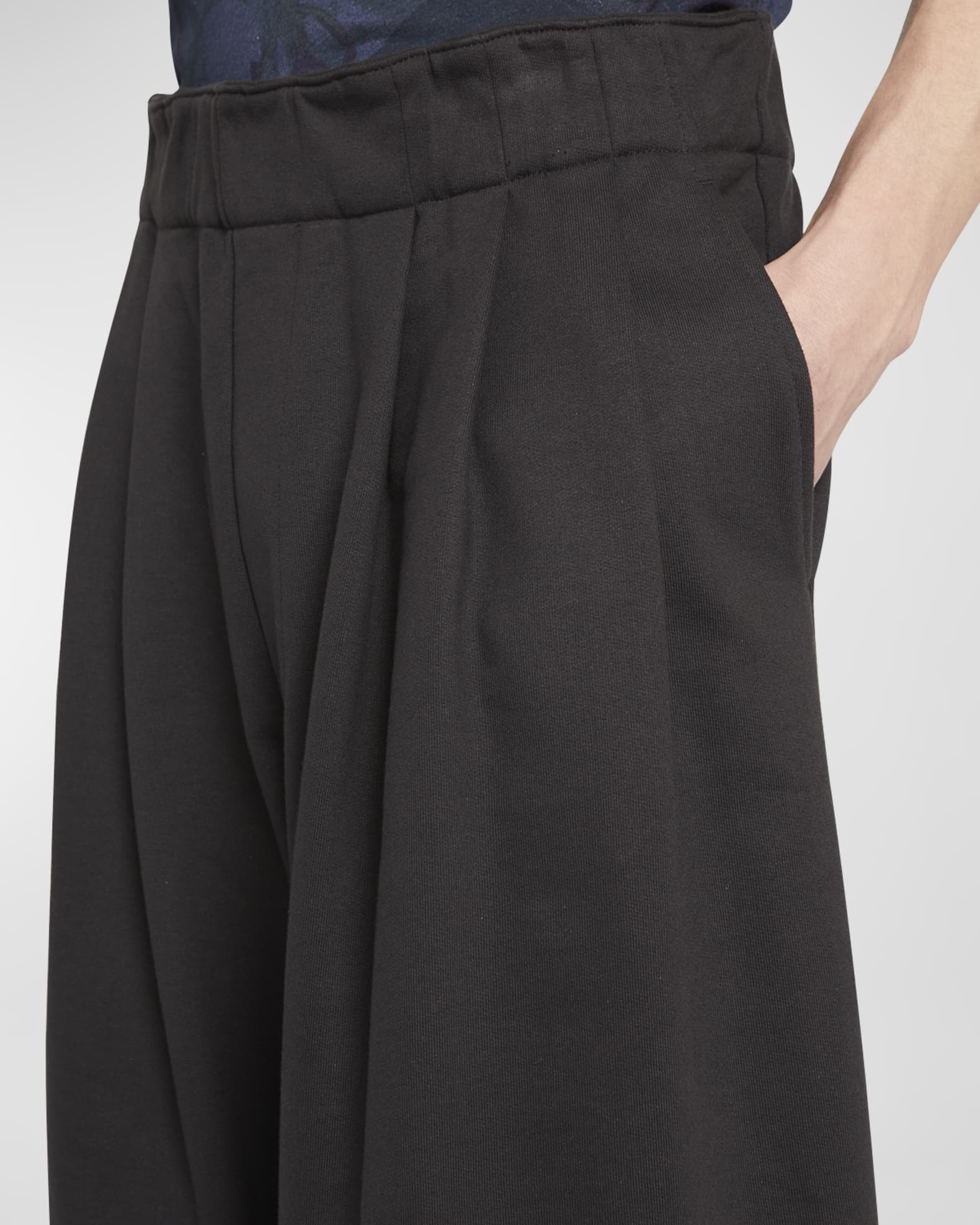 Dries Van Noten Men's Hama Wide-Leg Sweatpants | Neiman Marcus