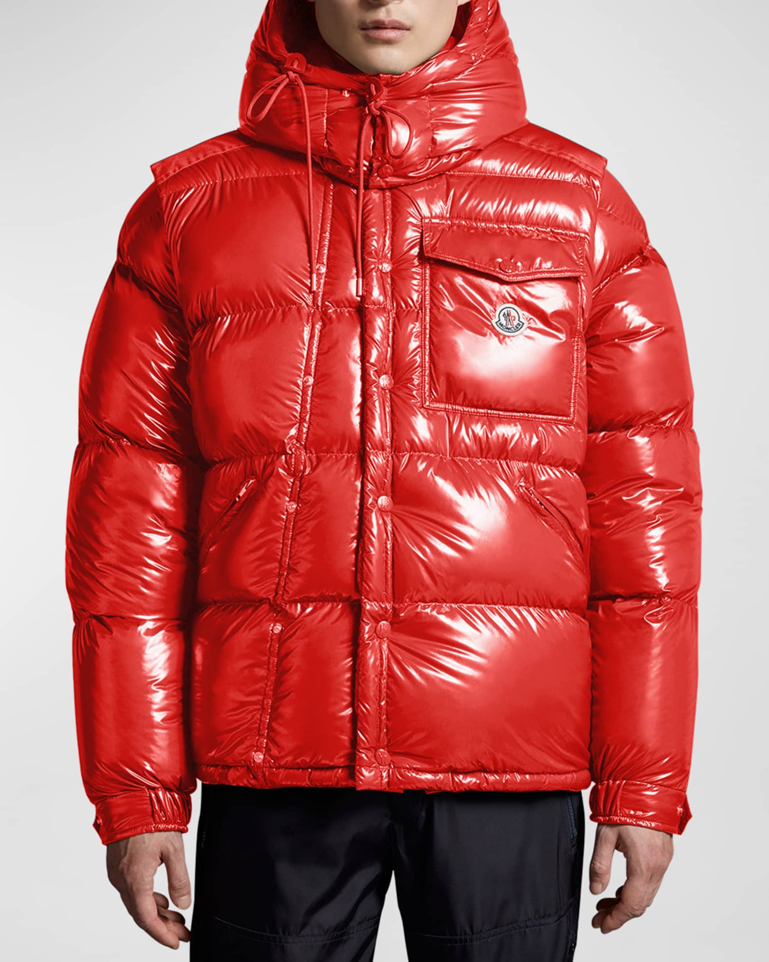Moncler Men's Moncler Karakorum Ripstop Down Jacket | Neiman Marcus
