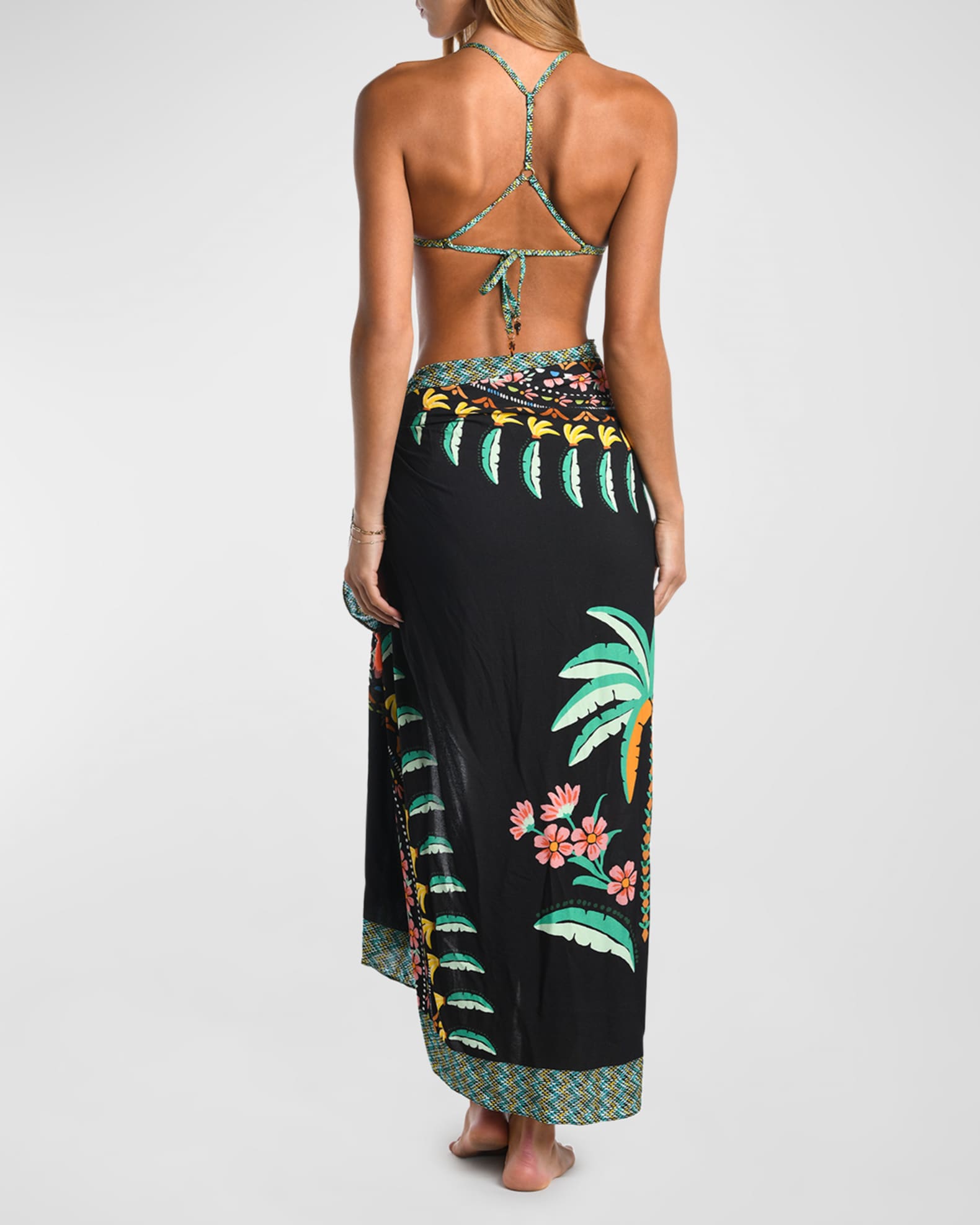 Sunshine 79 Palm Tree Pareo Coverup Neiman Marcus