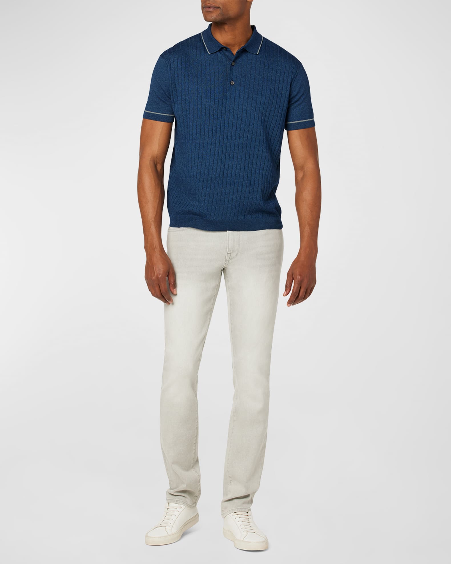 Joe's Jeans Men's Hugo Banlon Polo Shirt | Neiman Marcus