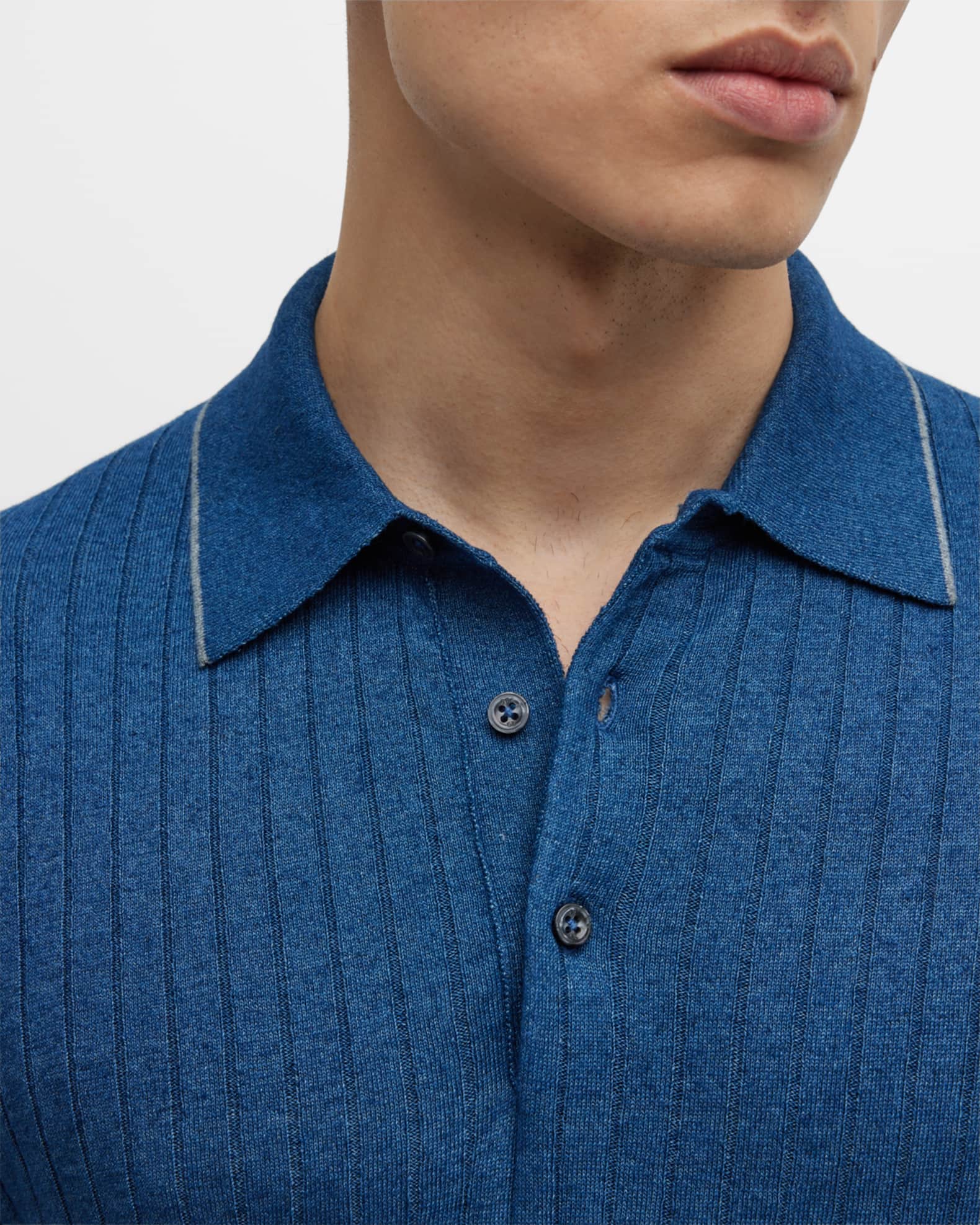 Joe's Jeans Men's Hugo Banlon Polo Shirt | Neiman Marcus