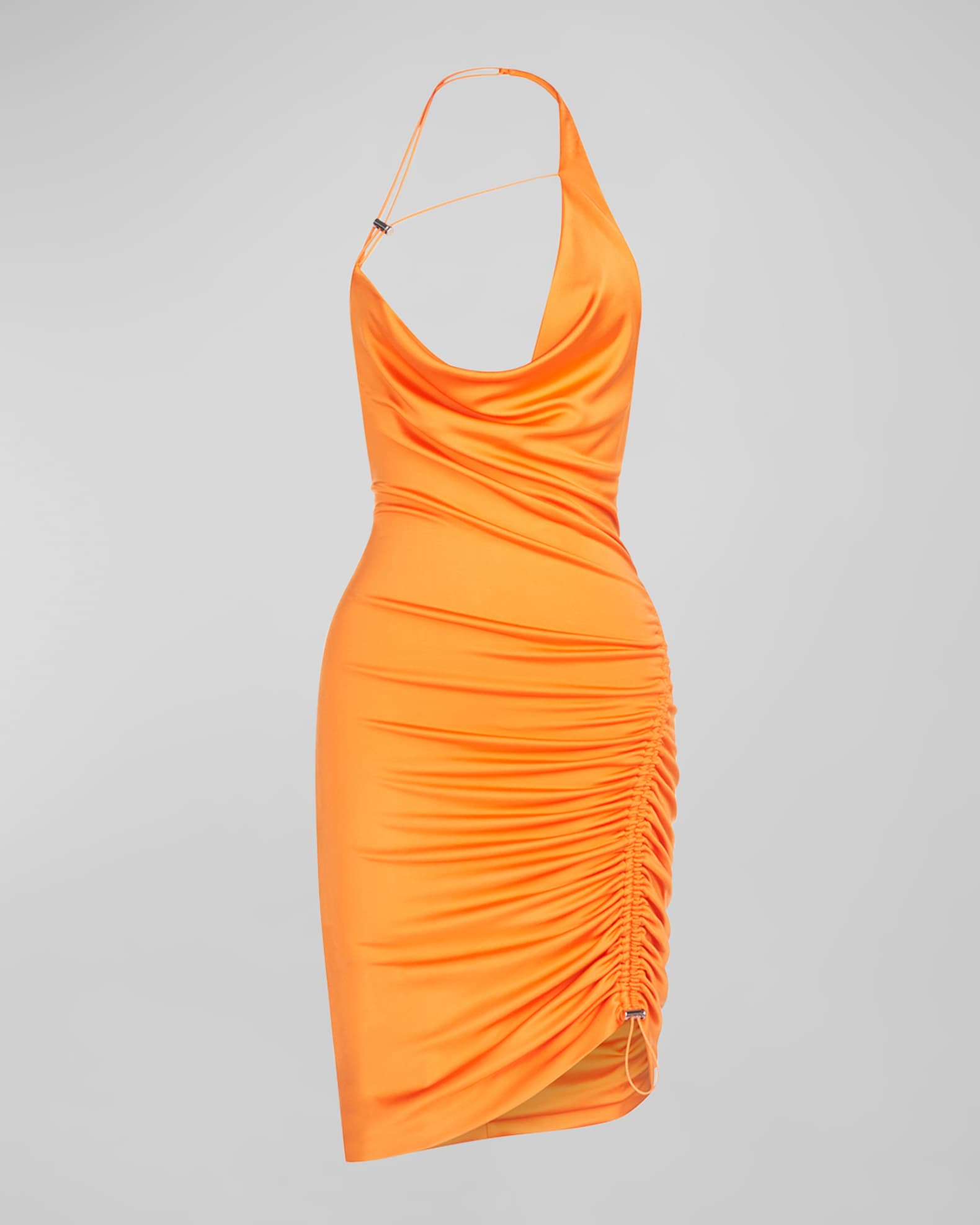 Et Ochs Arya Halter Corded Mini Dress | Neiman Marcus