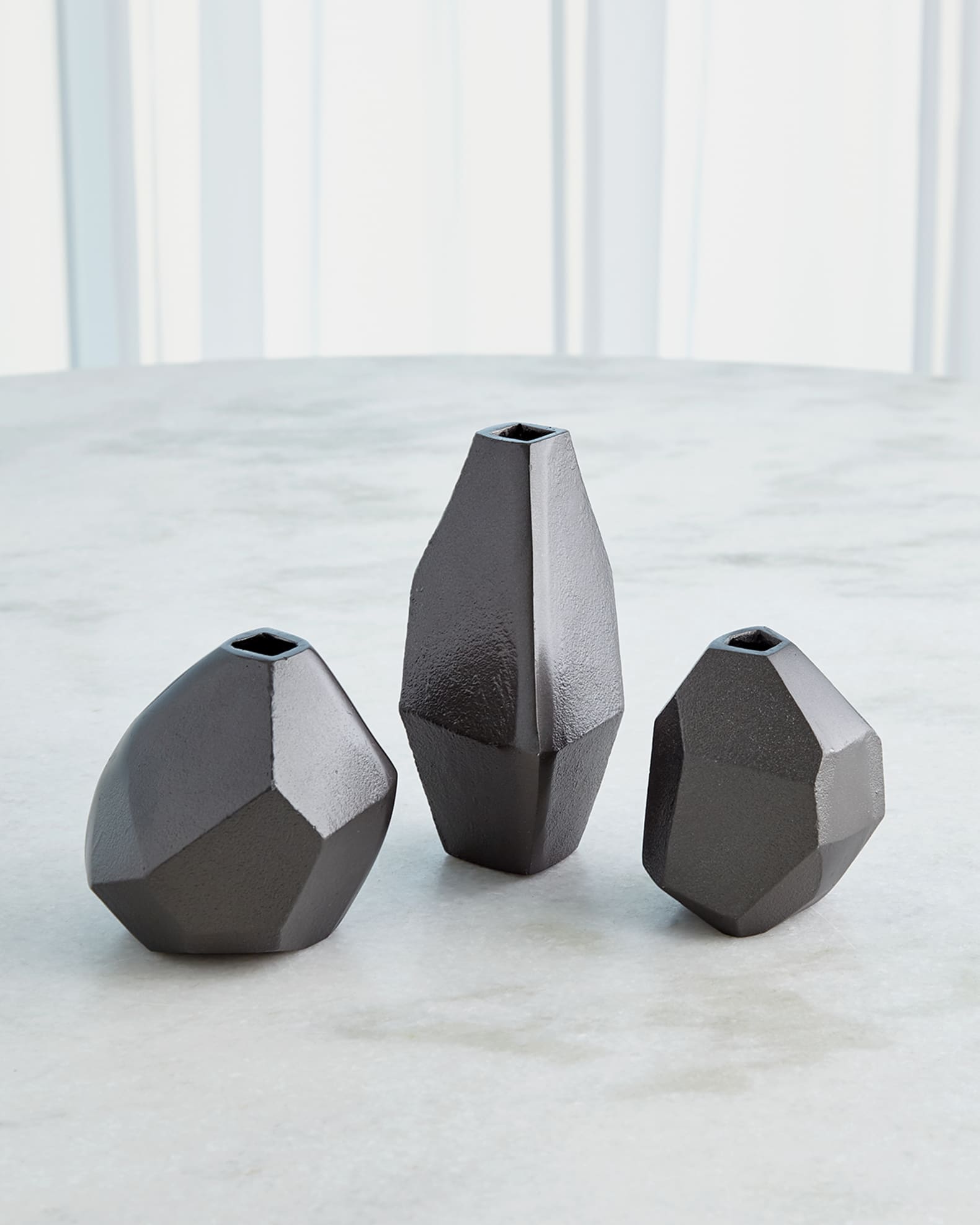 Global Views Geo Vases, Set of 3 | Neiman Marcus