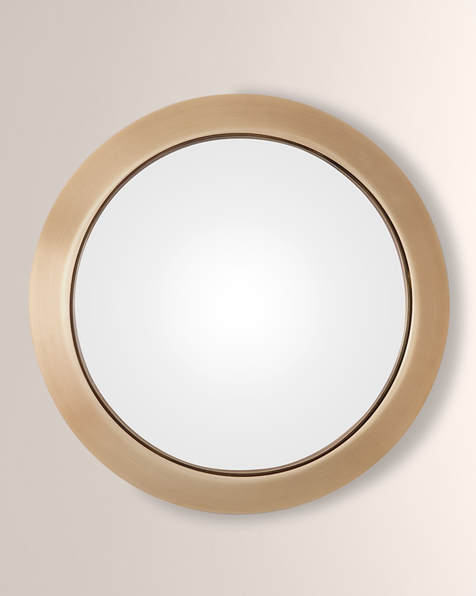 Global Views Oculus Brass Mirror, Small | Neiman Marcus