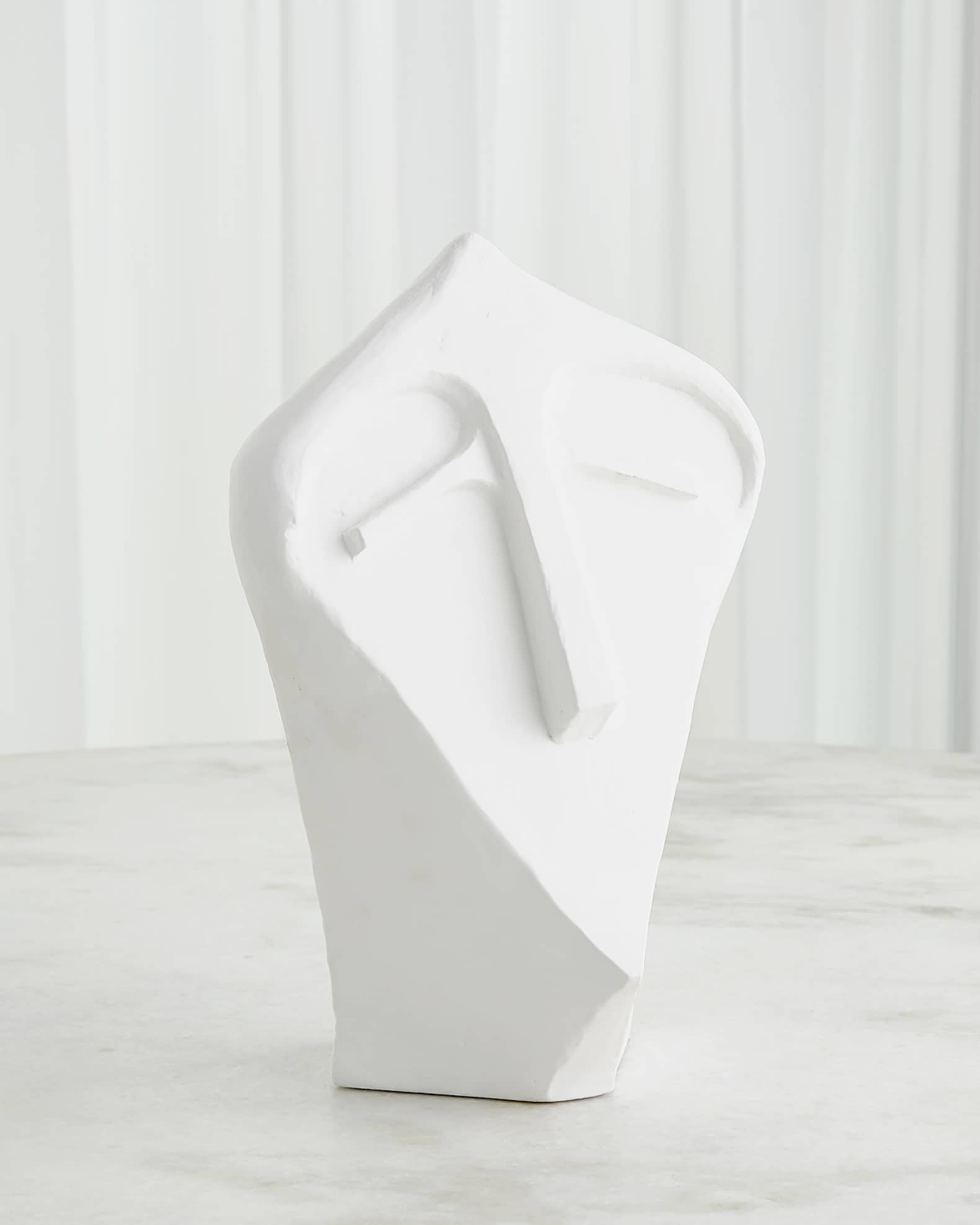 Global Views Humanity Sculpture, Matte White | Neiman Marcus