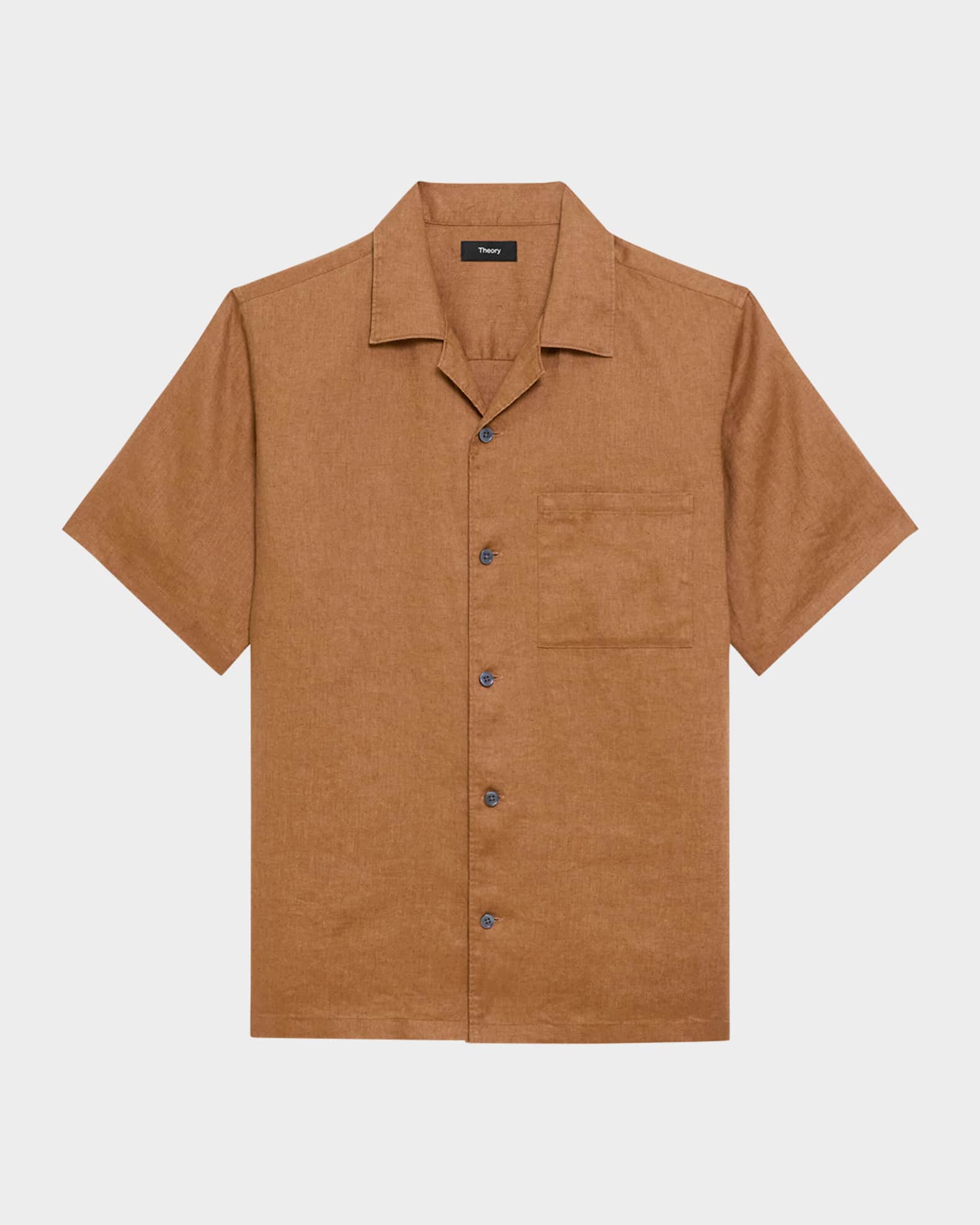 Men's Noll Linen Camp-Collar Shirt | Neiman Marcus