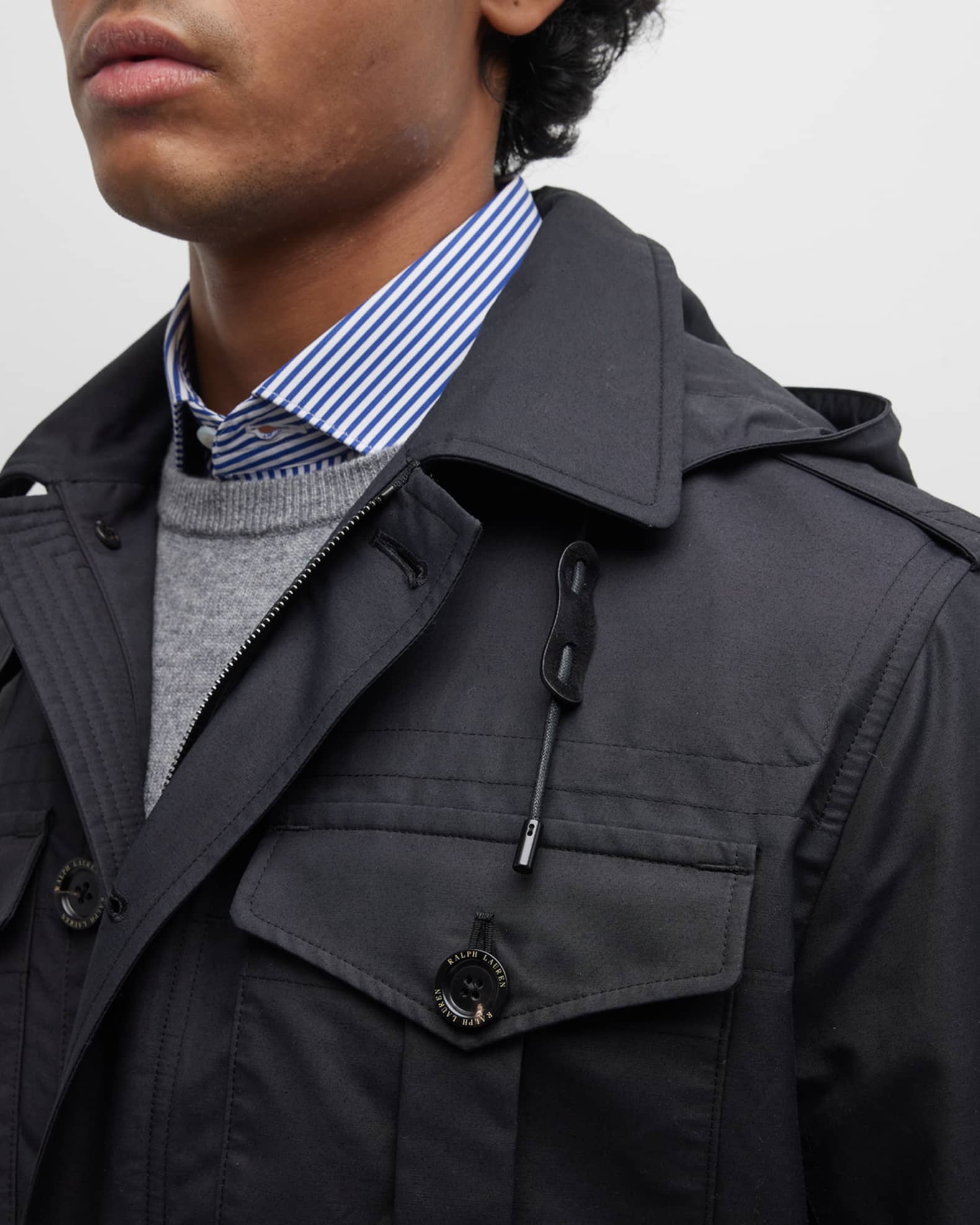 Ralph Lauren Purple Label Men's Hartridge Cotton 4-Pocket Poplin Jacket ...