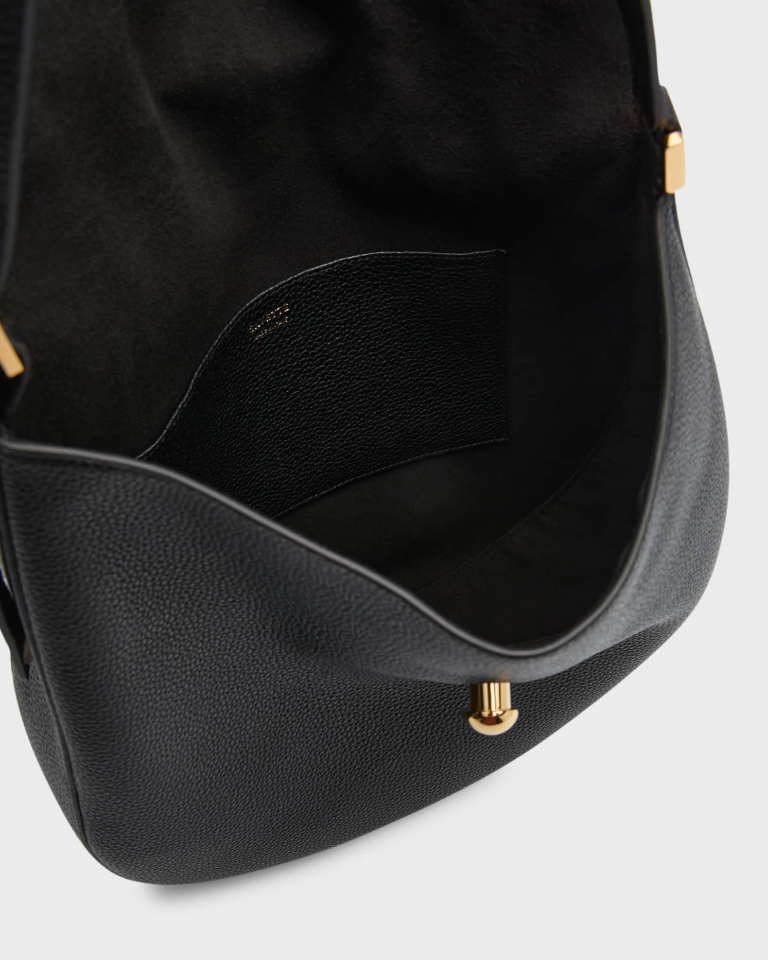 Savette Tondo Large Grained Leather Hobo Bag | Neiman Marcus