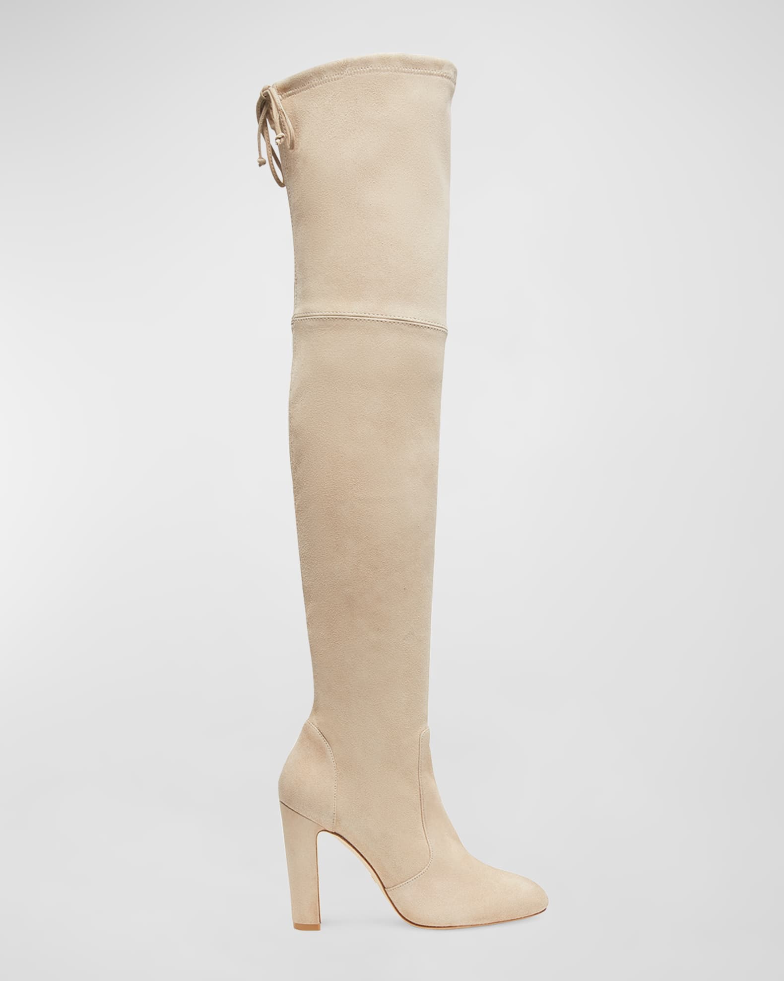 Stuart Weitzman Vidaland Suede Over-The-Knee Boots | Neiman Marcus
