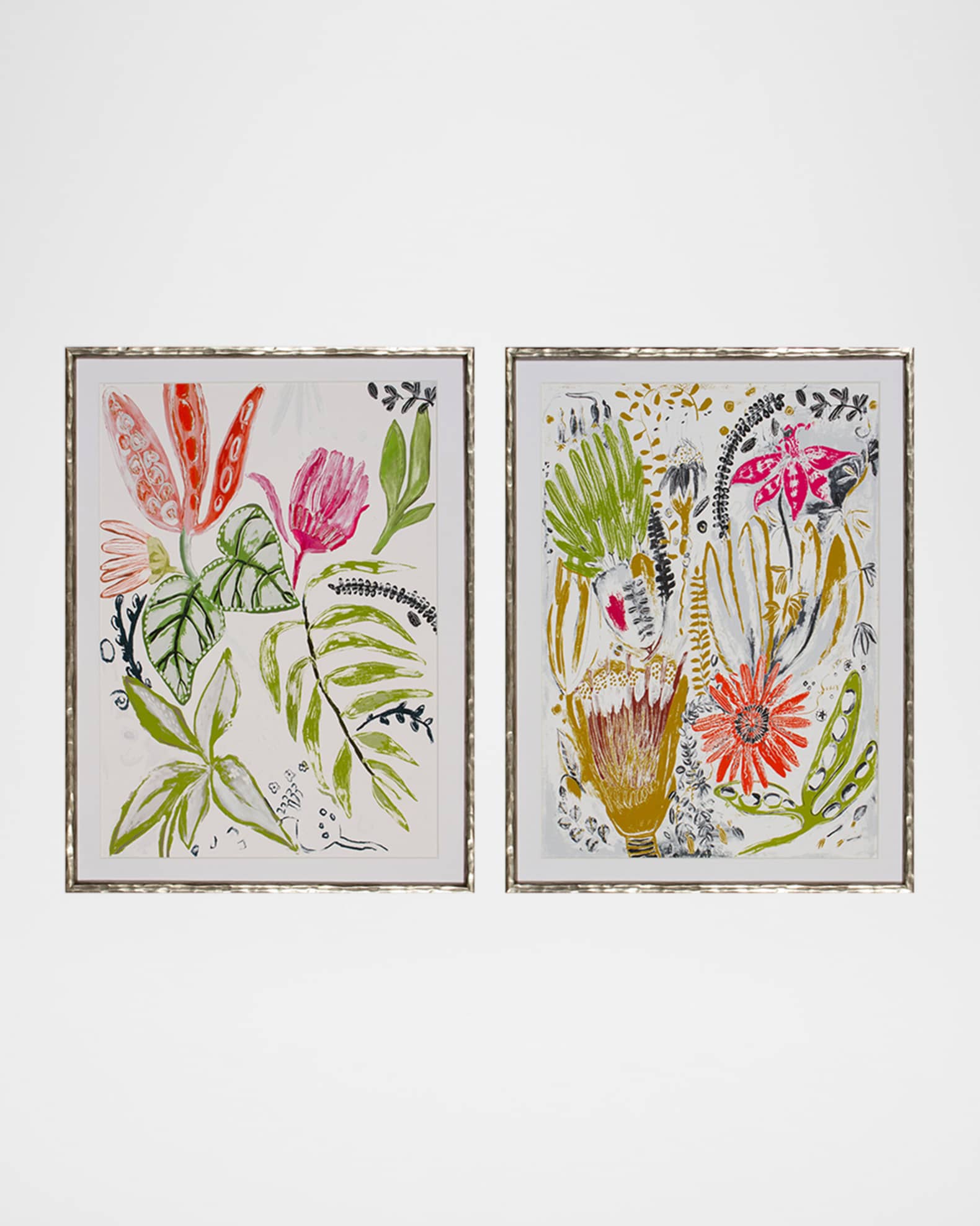 "Tropical Bloom" Giclee Wall Art Collection | Neiman Marcus