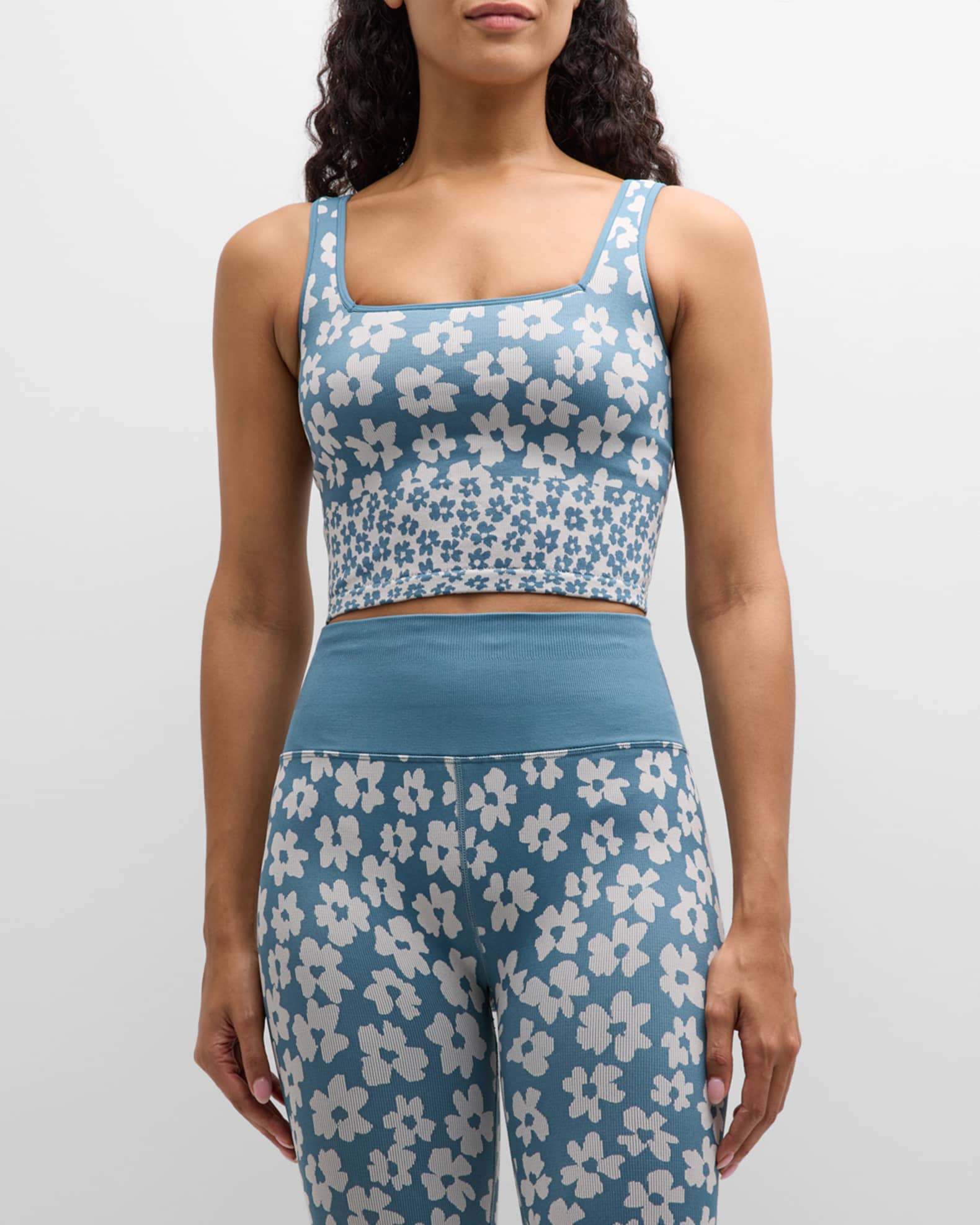Coastal Floral Jacquard Active Collection | Neiman Marcus