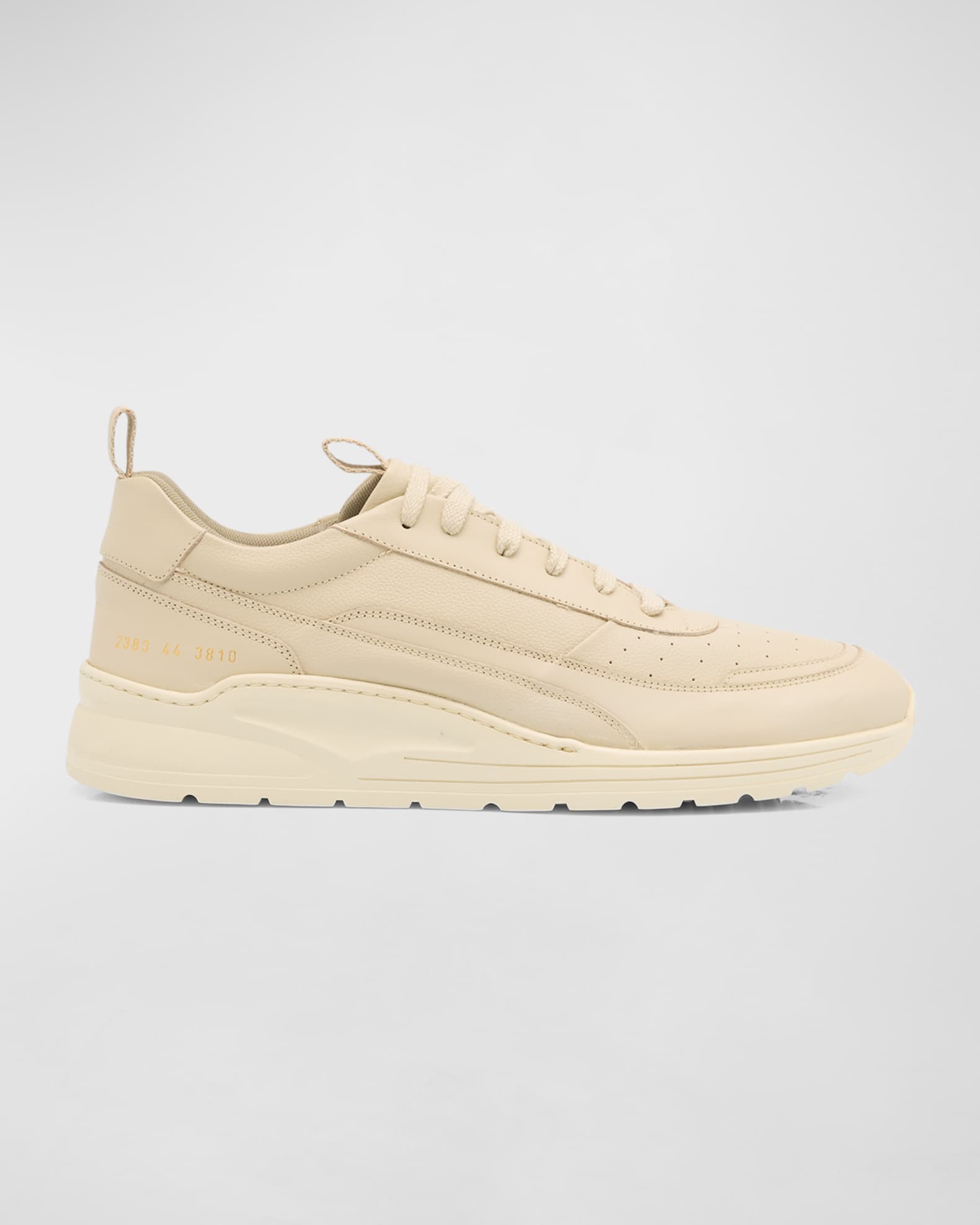 Common Projects Men's Track 90 Leather Low-Top Sneakers | Neiman Marcus