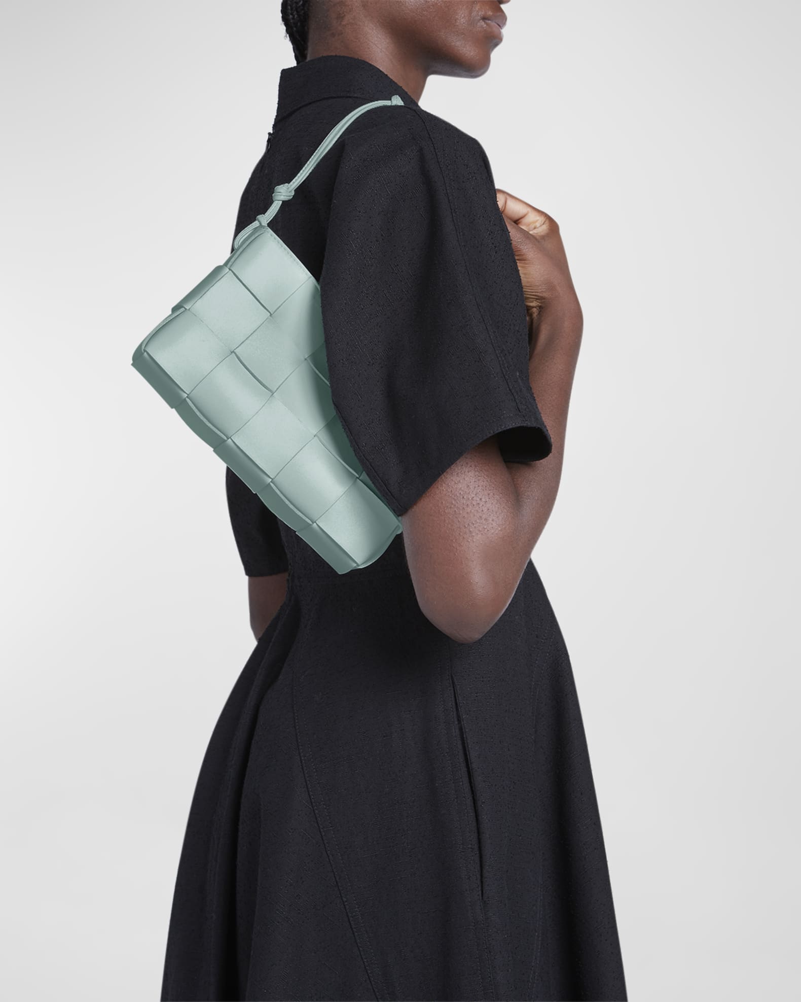 Bottega Veneta Cassette Pouch Bag on Strap | Neiman Marcus