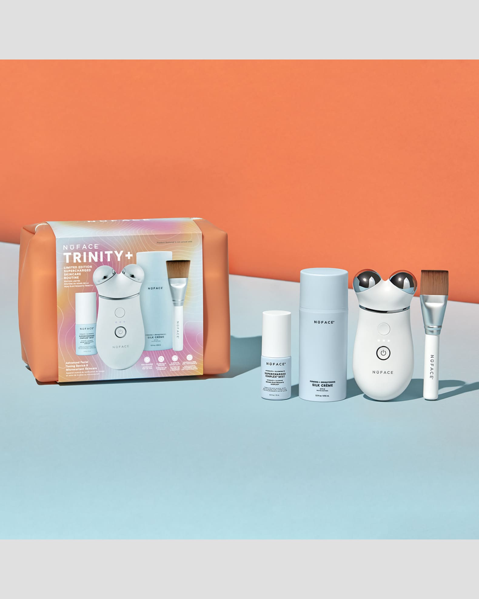 NuFace Trinity Plus Supercharged Skincare Routine Kit | Neiman Marcus