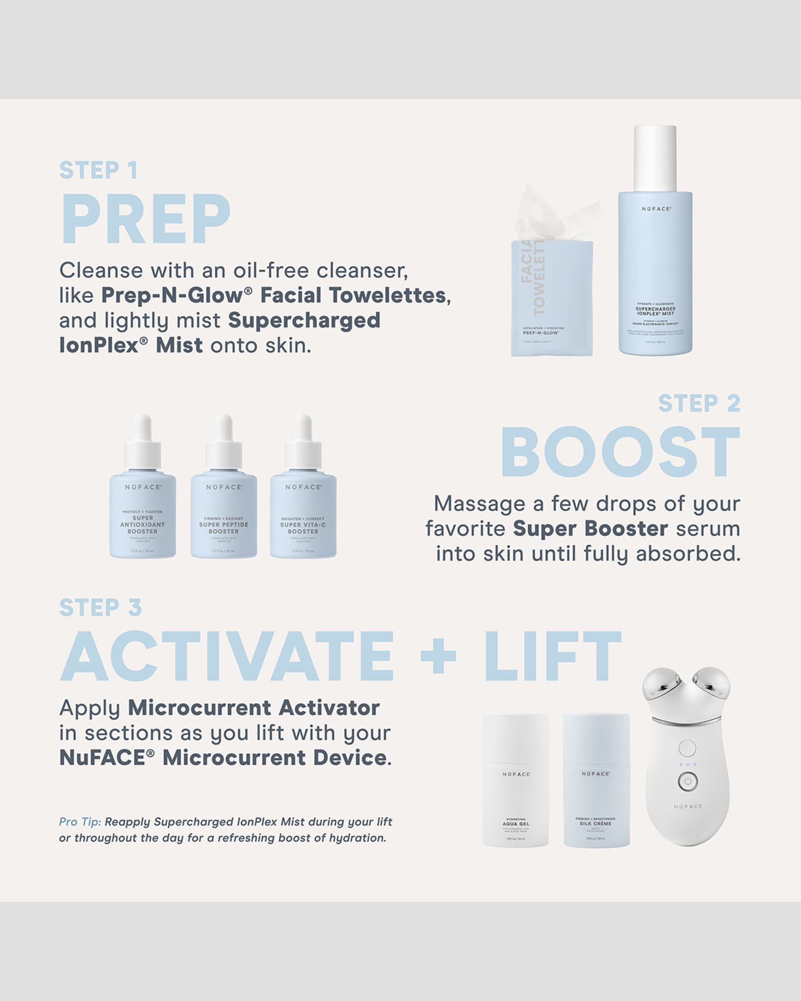 NuFace Supercharged Ionplex Facial Mist, 5 oz. | Neiman Marcus