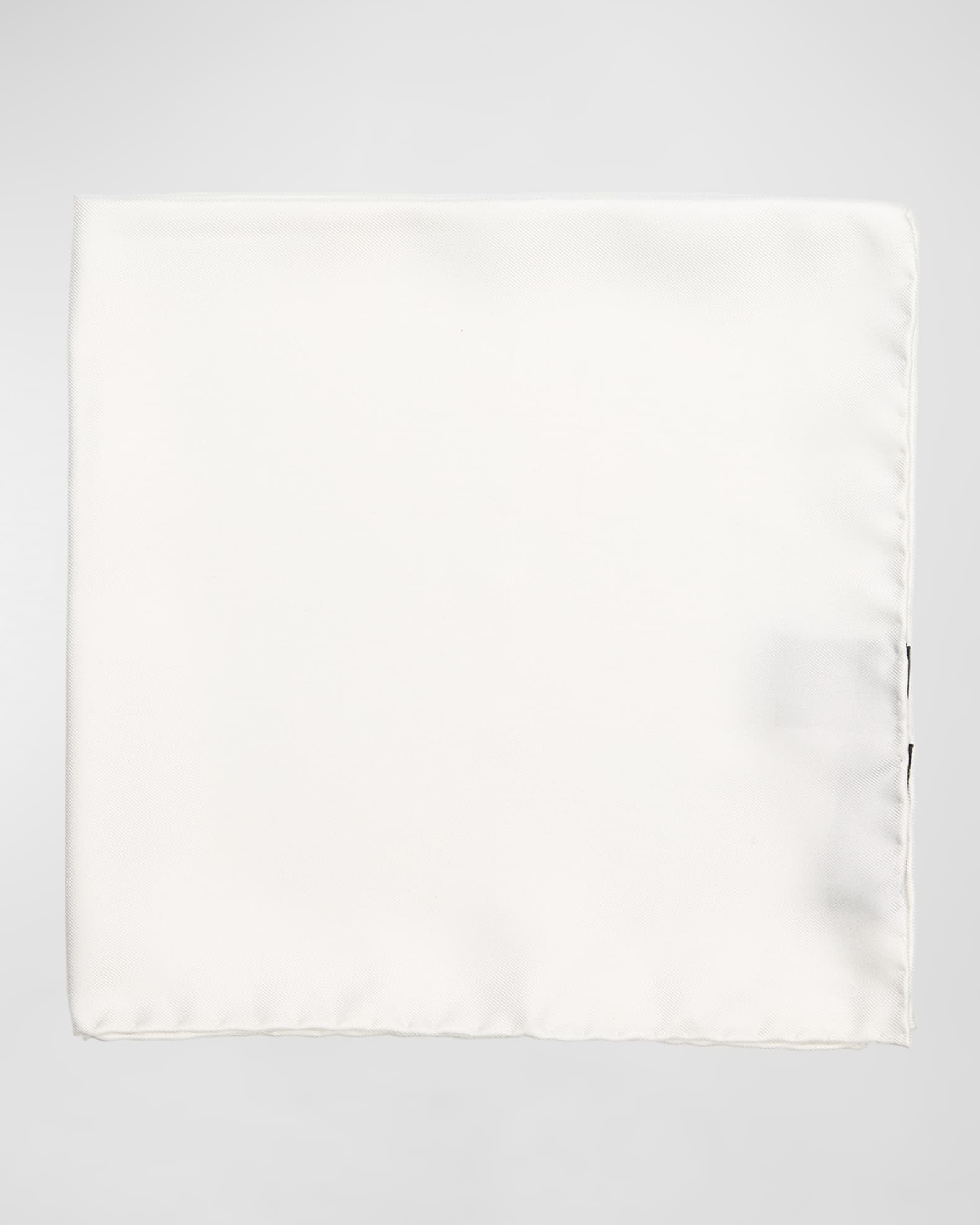TOM FORD Men's Mulberry Silk Satin Pocket Square | Neiman Marcus