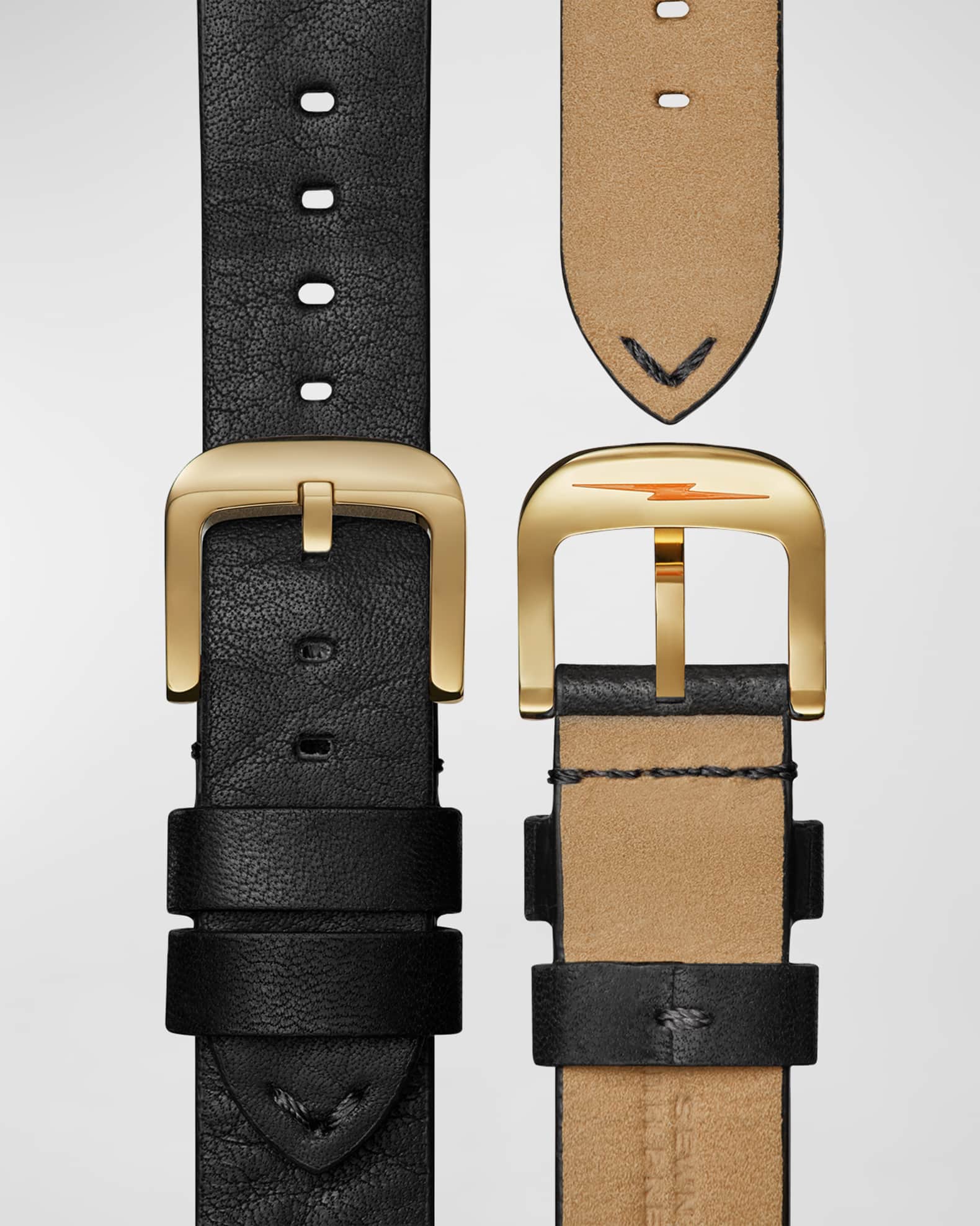 Shinola Men's Mechanic Leather-Strap Watch, 39mm | Neiman Marcus