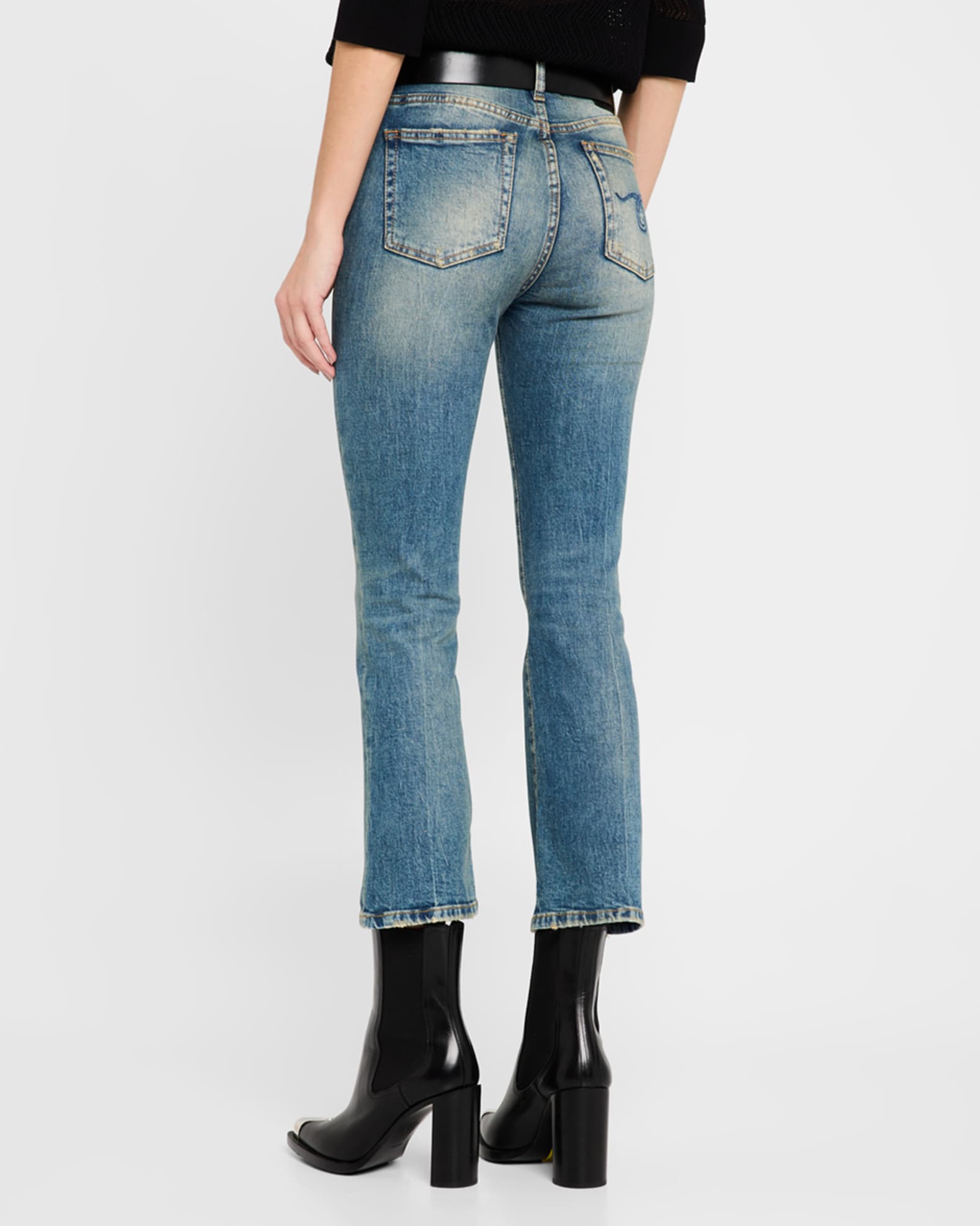 R13 Kick Fit Mid-Rise Jeans | Neiman Marcus