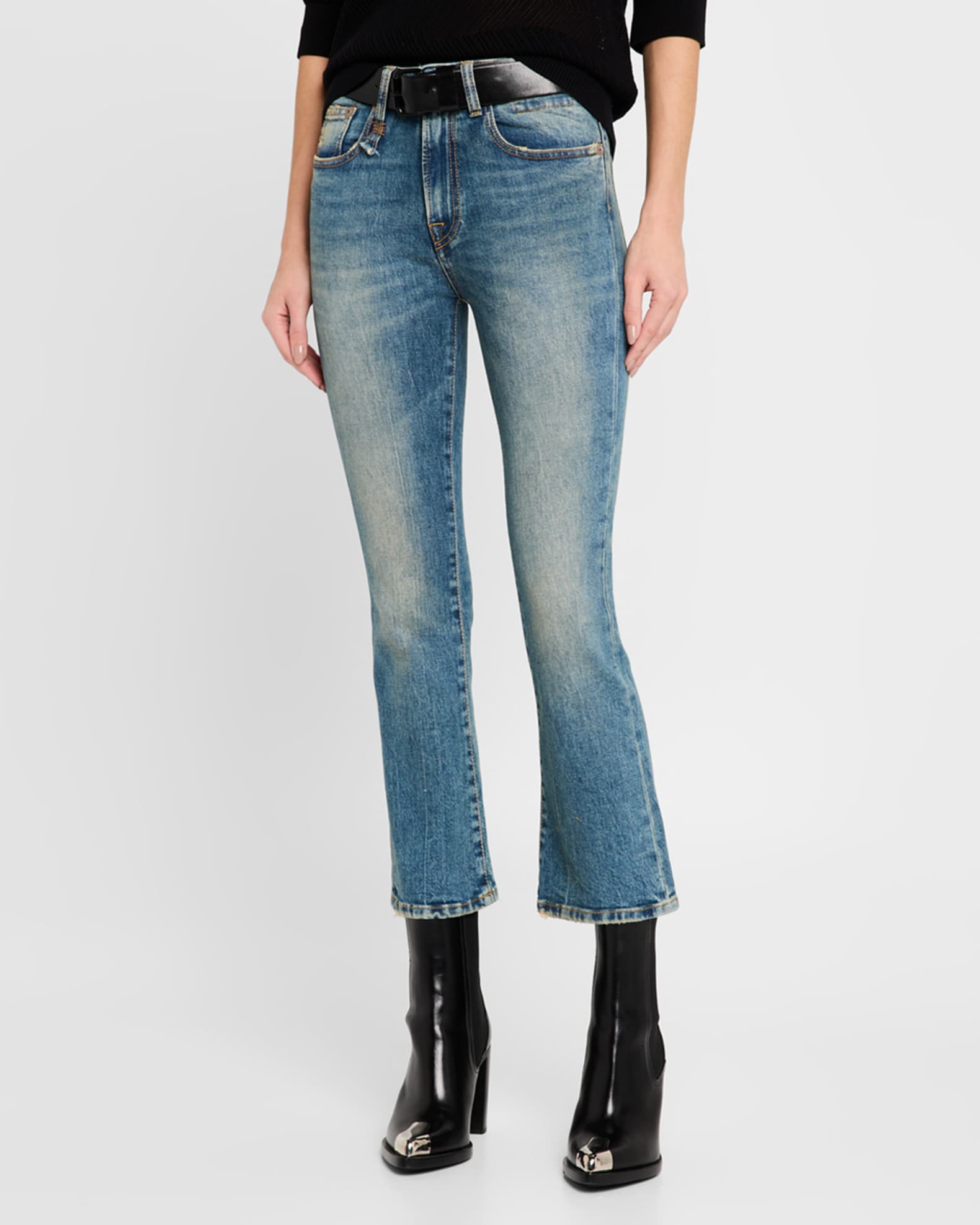 R13 Kick Fit Mid-Rise Jeans | Neiman Marcus