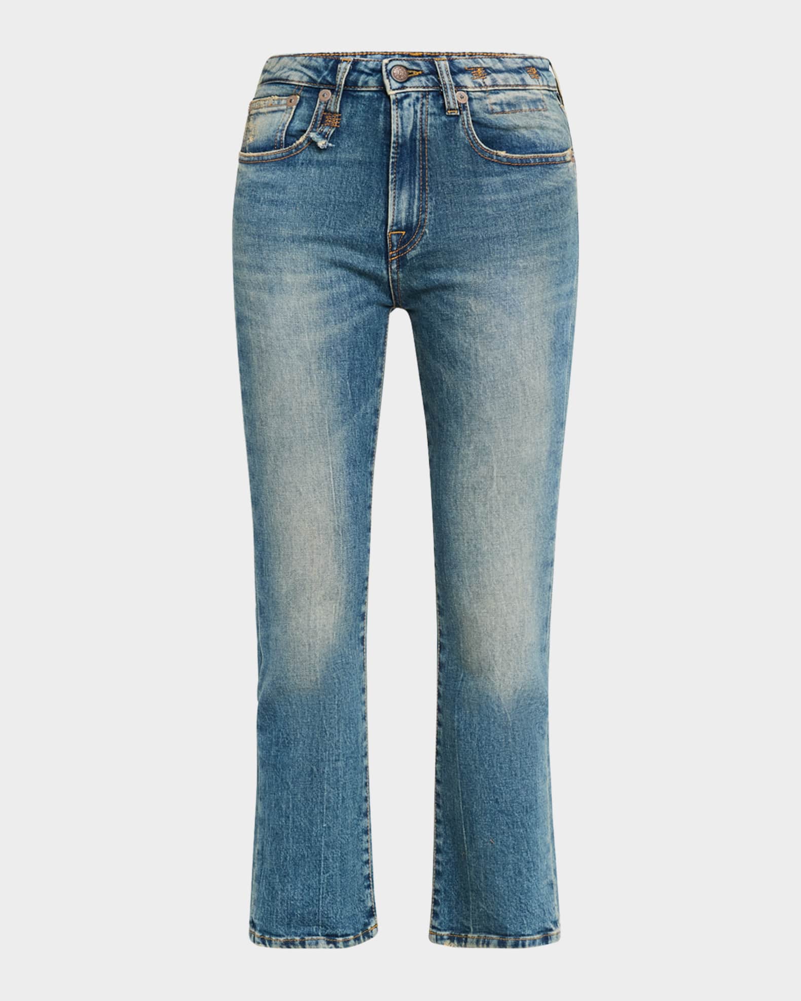 R13 Kick Fit Mid-Rise Jeans | Neiman Marcus
