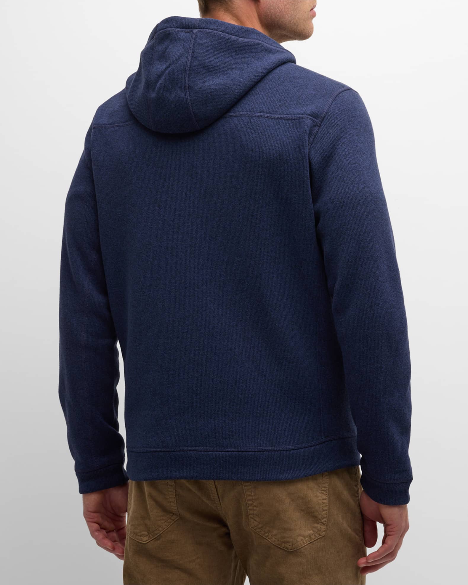 Peter Millar Men's Crown Fleece Full-Zip Hoodie | Neiman Marcus
