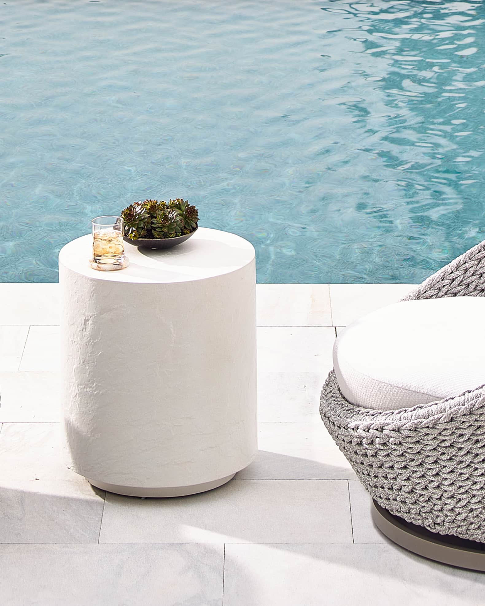 Bernhardt Exteriors Trapani Side Table | Neiman Marcus